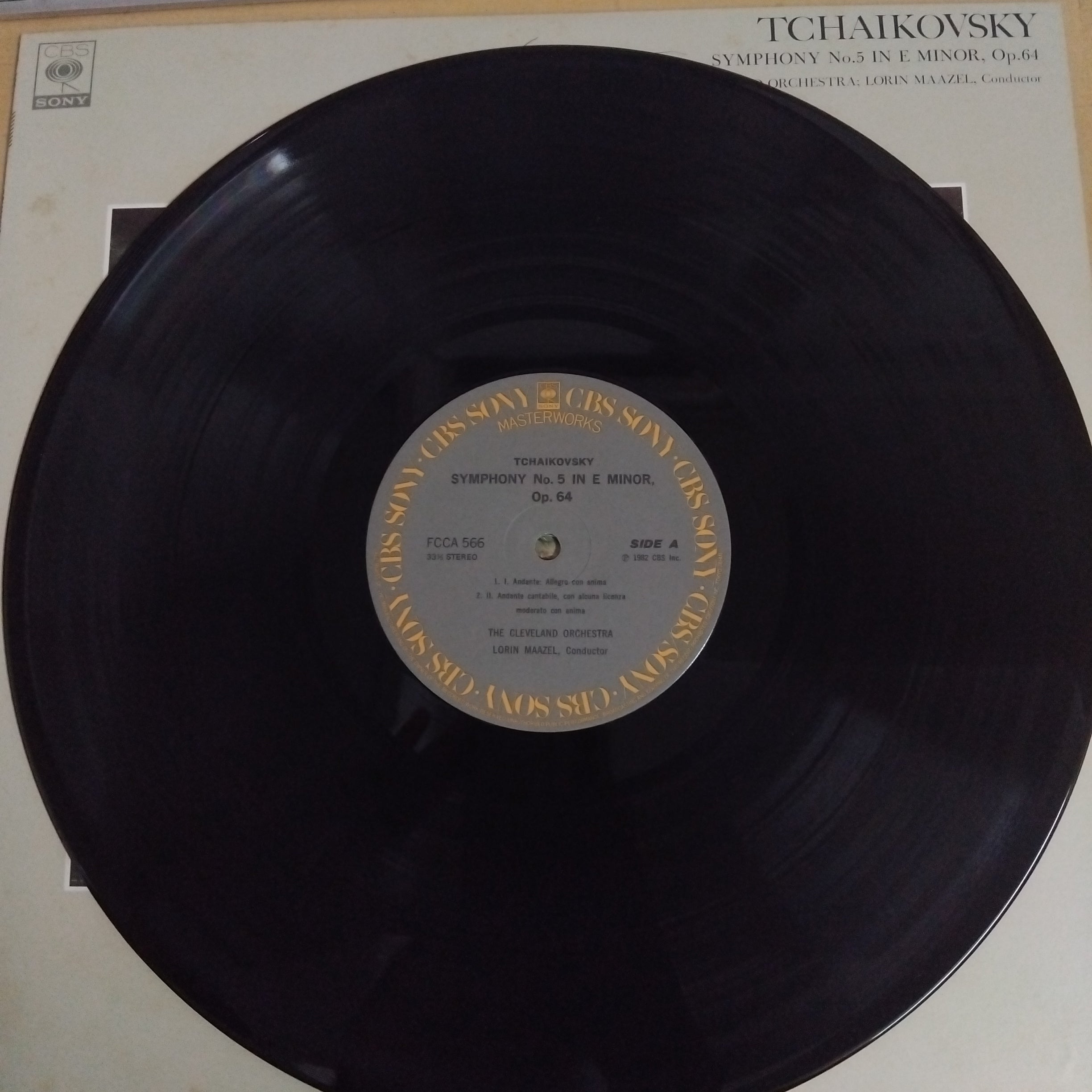 ส่งฟรี* Pyotr Ilyich Tchaikovsky / The Cleveland Orchestra, Lorin Maazel : Tchaikovsky Symphony ...