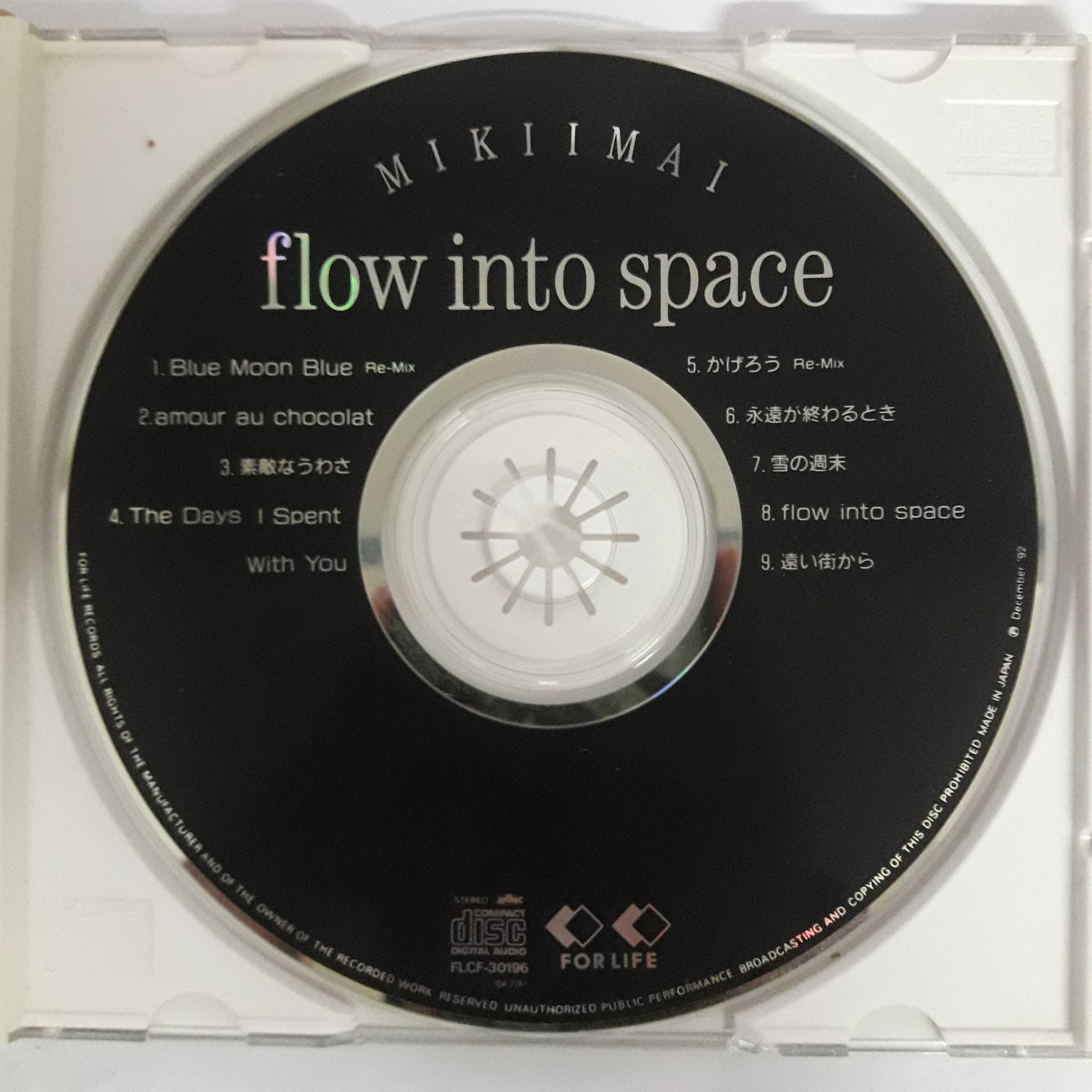 ส่งฟรี* Miki Imai : Flow Into Space (CD) ที่ Restory Music แหล่งรวมซีดี แผ่นเสียงสำหรับผู้ที่รัก ...