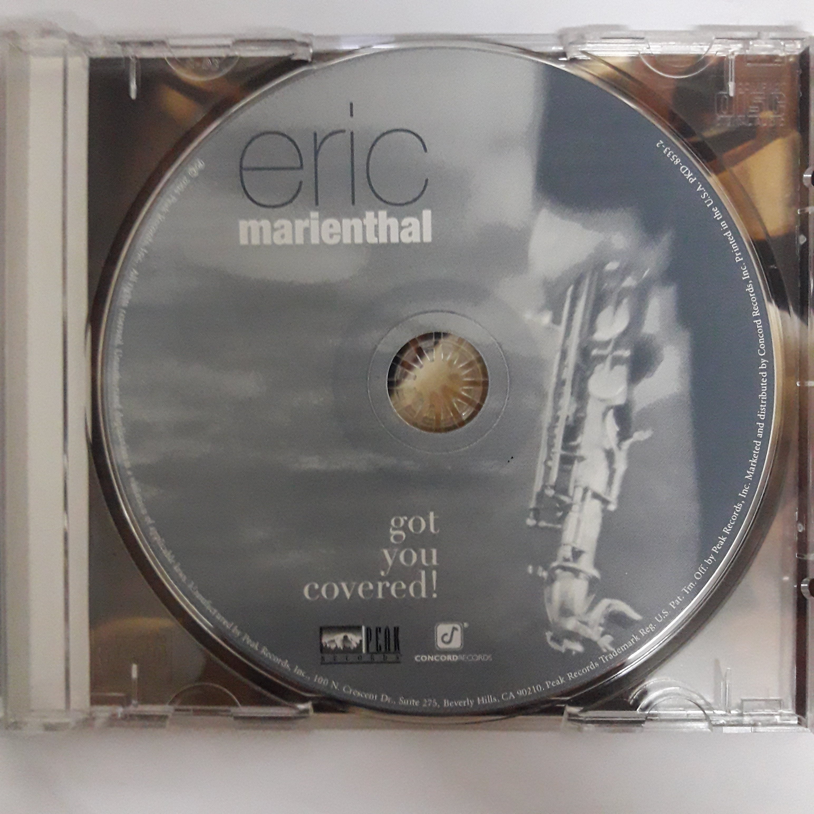 Eric Marienthal - Got You Covered! (CD) ที่ Restory Music แหล่งรวมซีดี แผ่นเสียงสำหรับผู้ที่รัก ...