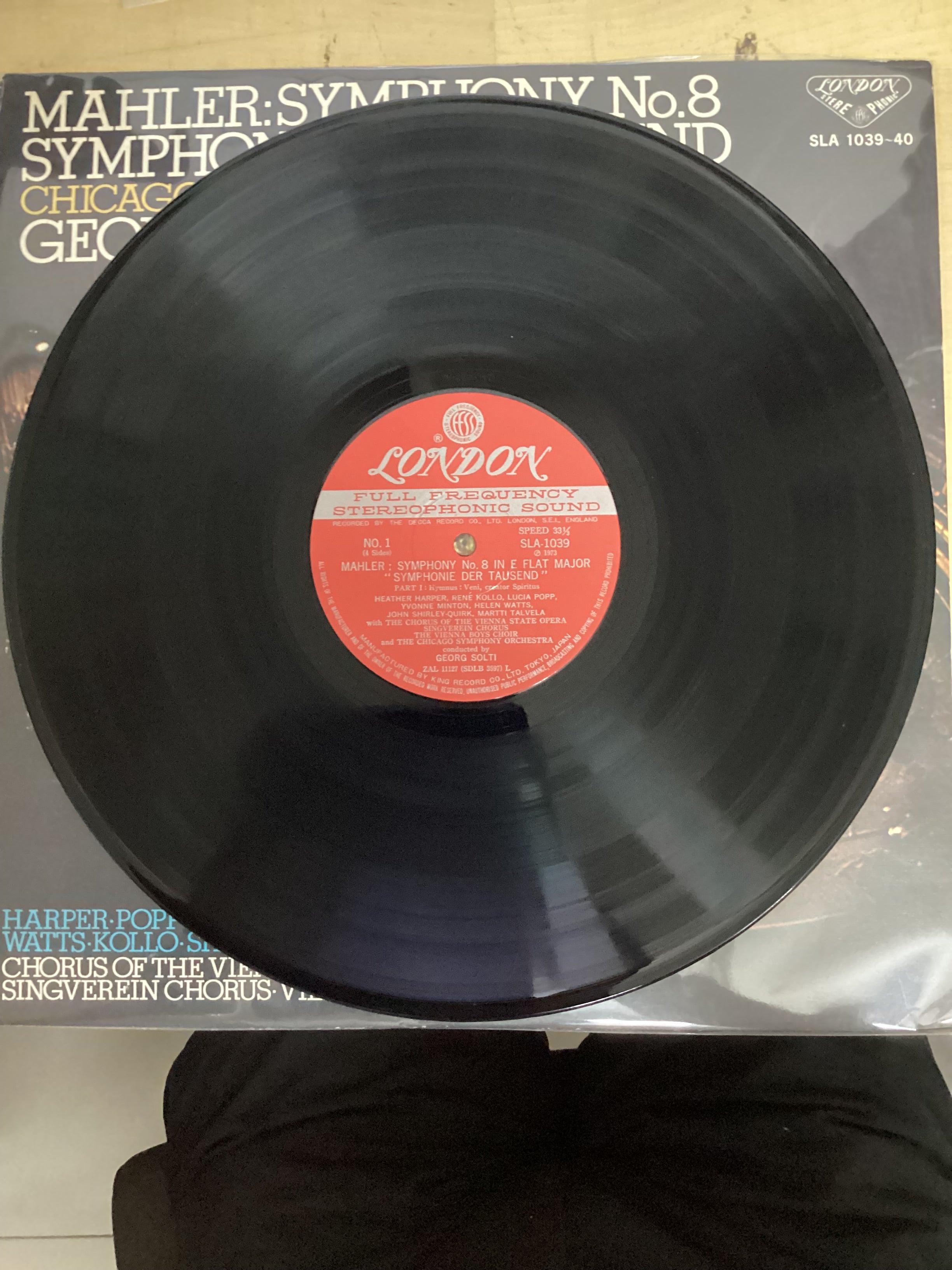 Gustav Mahler - Georg Solti, Chicago Symphony Orchestra - Symphony No. 8 (Vinyl) ที่ Restory ...