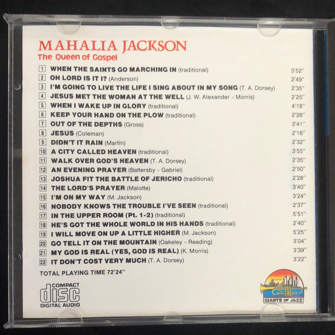 ส่งฟรี* Mahalia Jackson : The Queen Of Gospel (CD) ที่ Restory Music ...