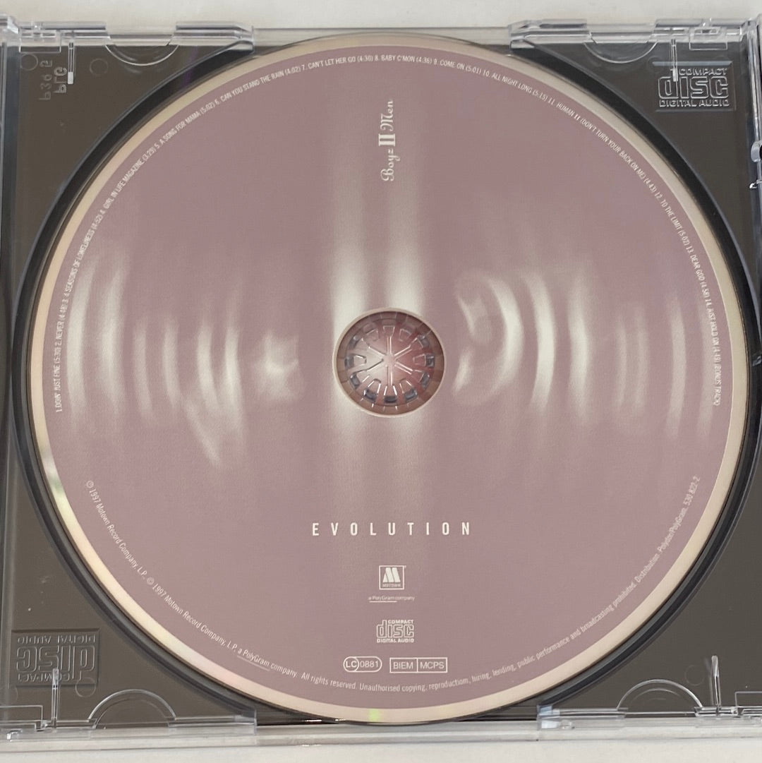 ส่งฟรี* Boyz II Men : Evolution (CD) ที่ Restory Music แหล่งรวมซีดี แผ่นเสียงสำหรับผู้ที่รัก ...