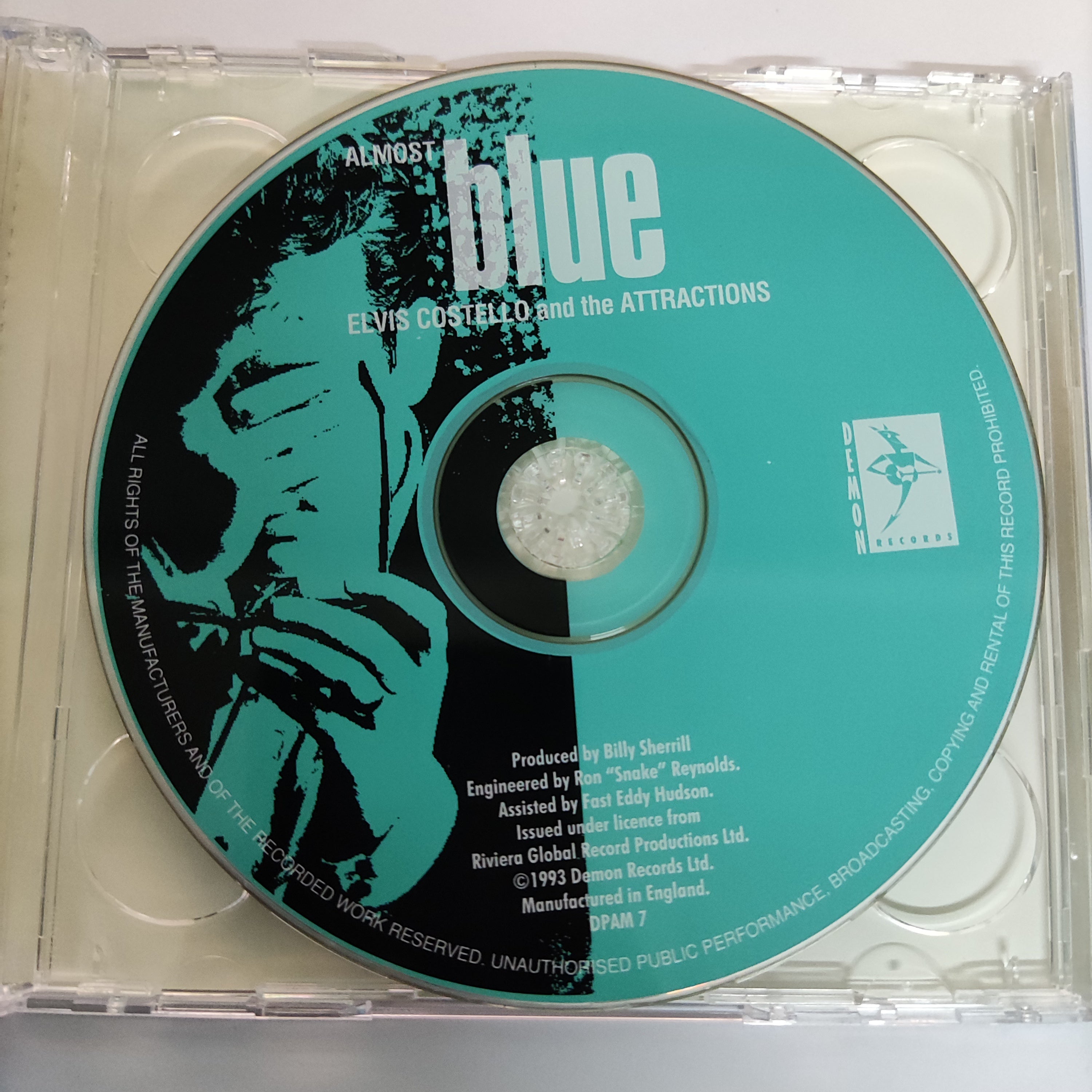 ส่งฟรี* Elvis Costello & The Attractions : Almost Blue (CD) ที่ Restory Music แหล่งรวมซีดี ...