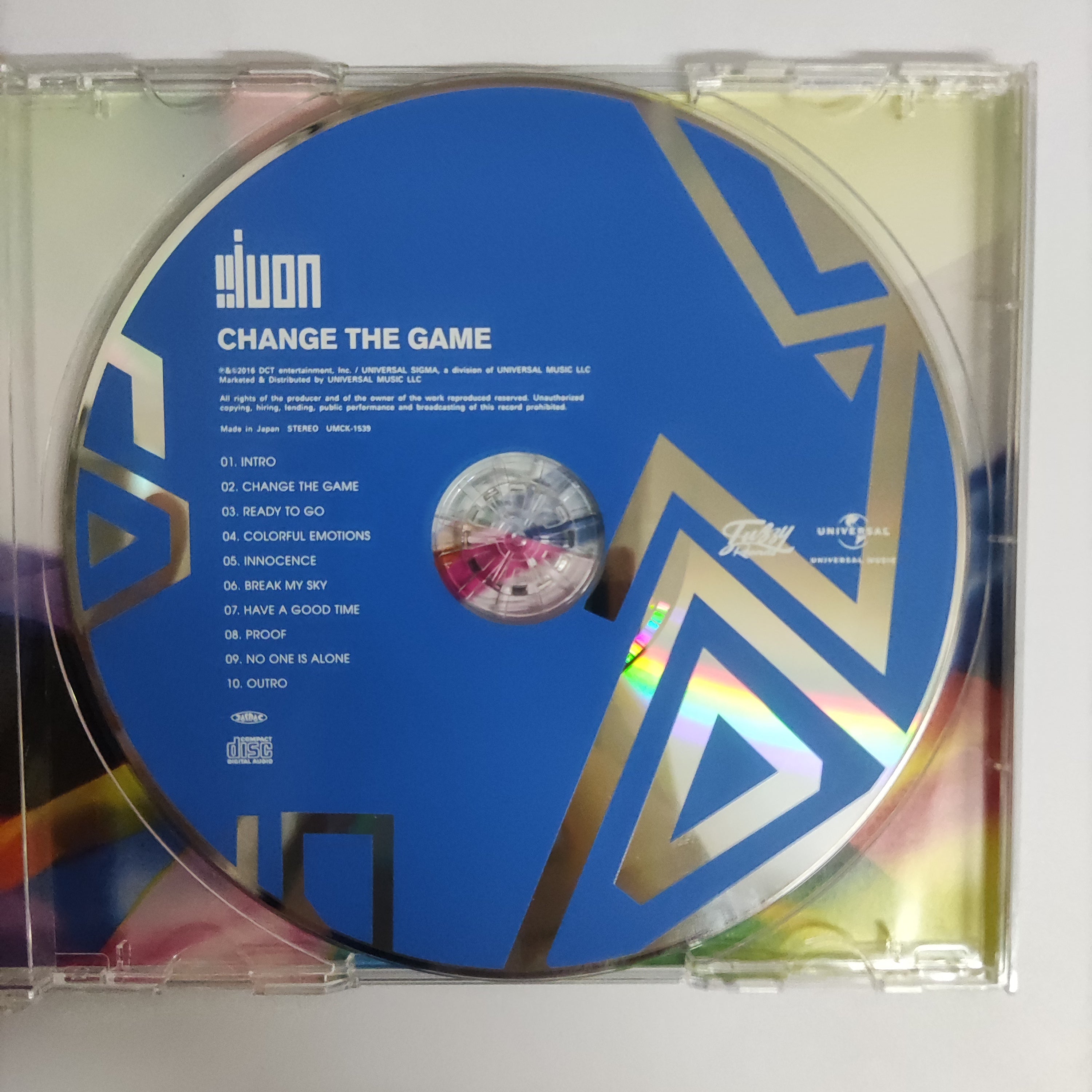 ซีดี Juon - Change The Game (CD) (VG+) – Restory Music