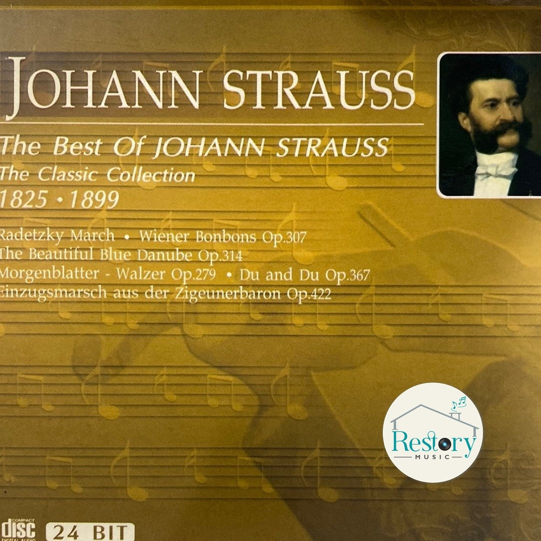 Johann Strauss - The Best Of Johann Strauss (CD)(VG+) – Restory Music