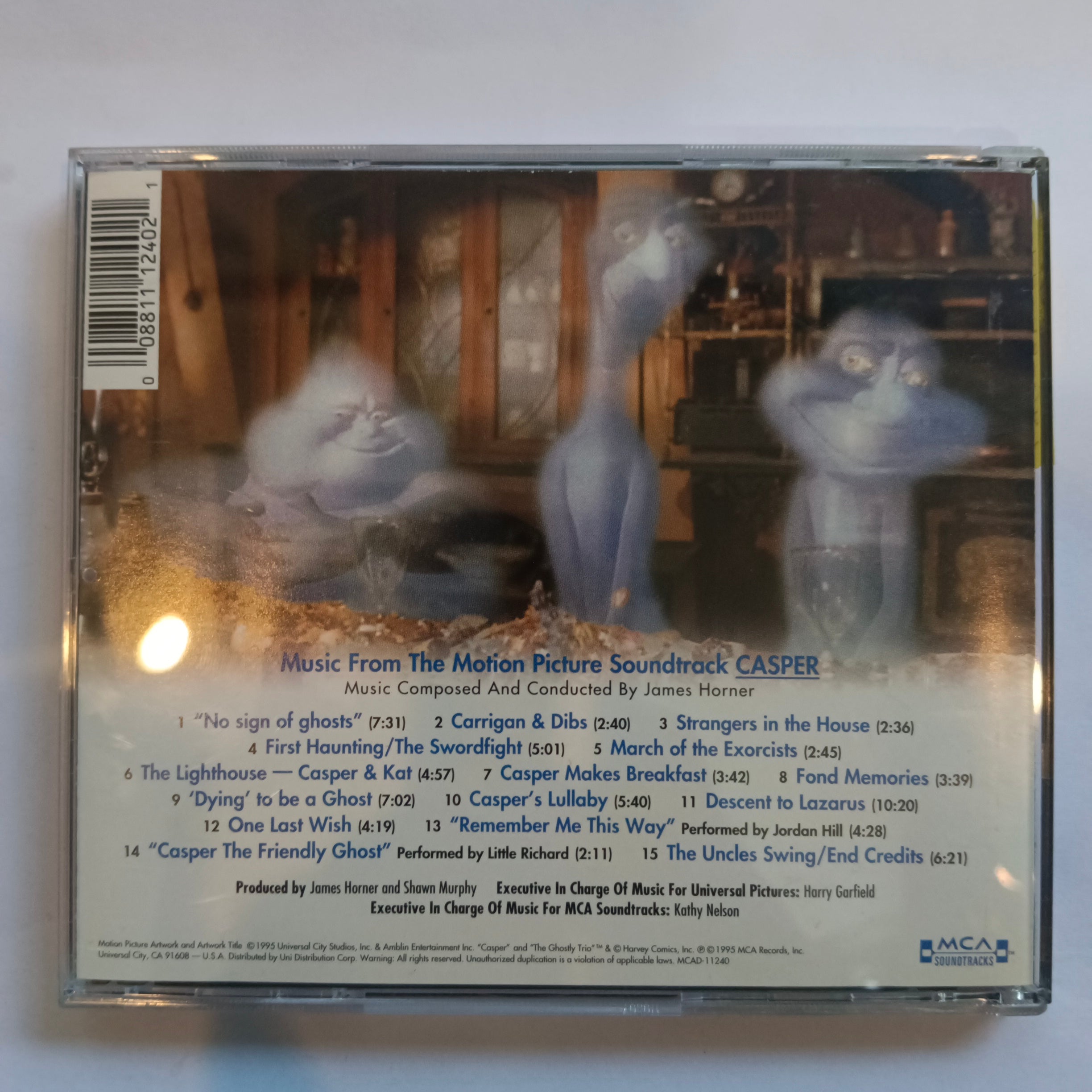 ส่งฟรี* James Horner : Casper (Music From The Motion Picture Soundtrack ...
