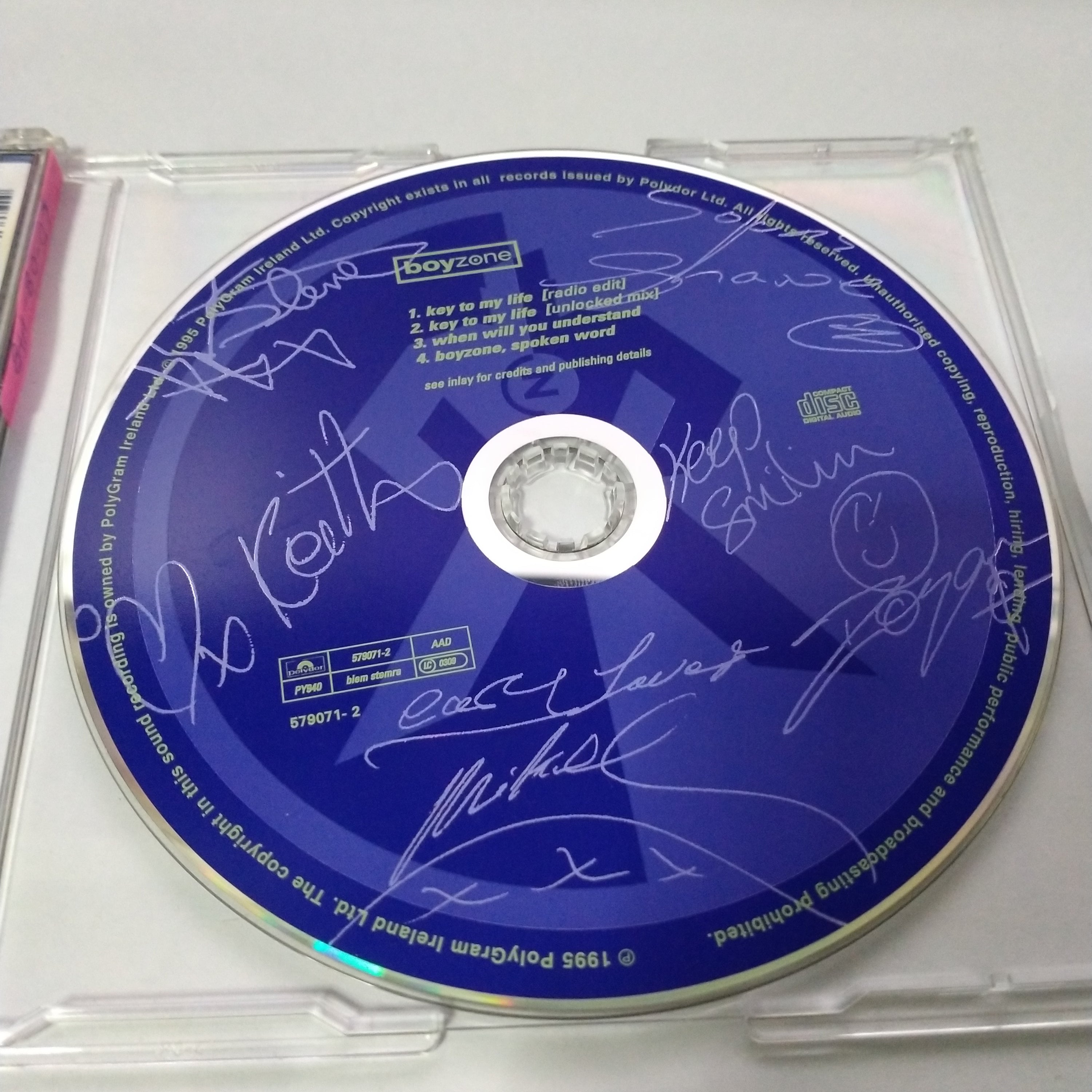ส่งฟรี* Boyzone : Key To My Life (CD) ที่ Restory Music แหล่งรวมซีดี ...