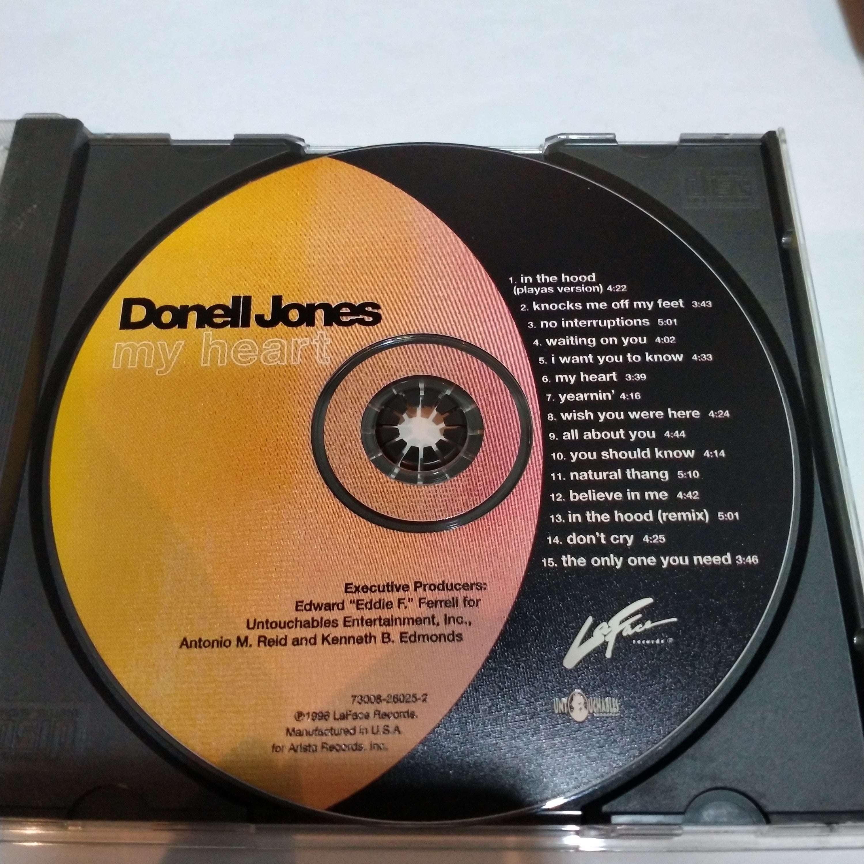 ส่งฟรี* Donell Jones : My Heart (CD) ที่ Restory Music แหล่งรวมซีดี ...