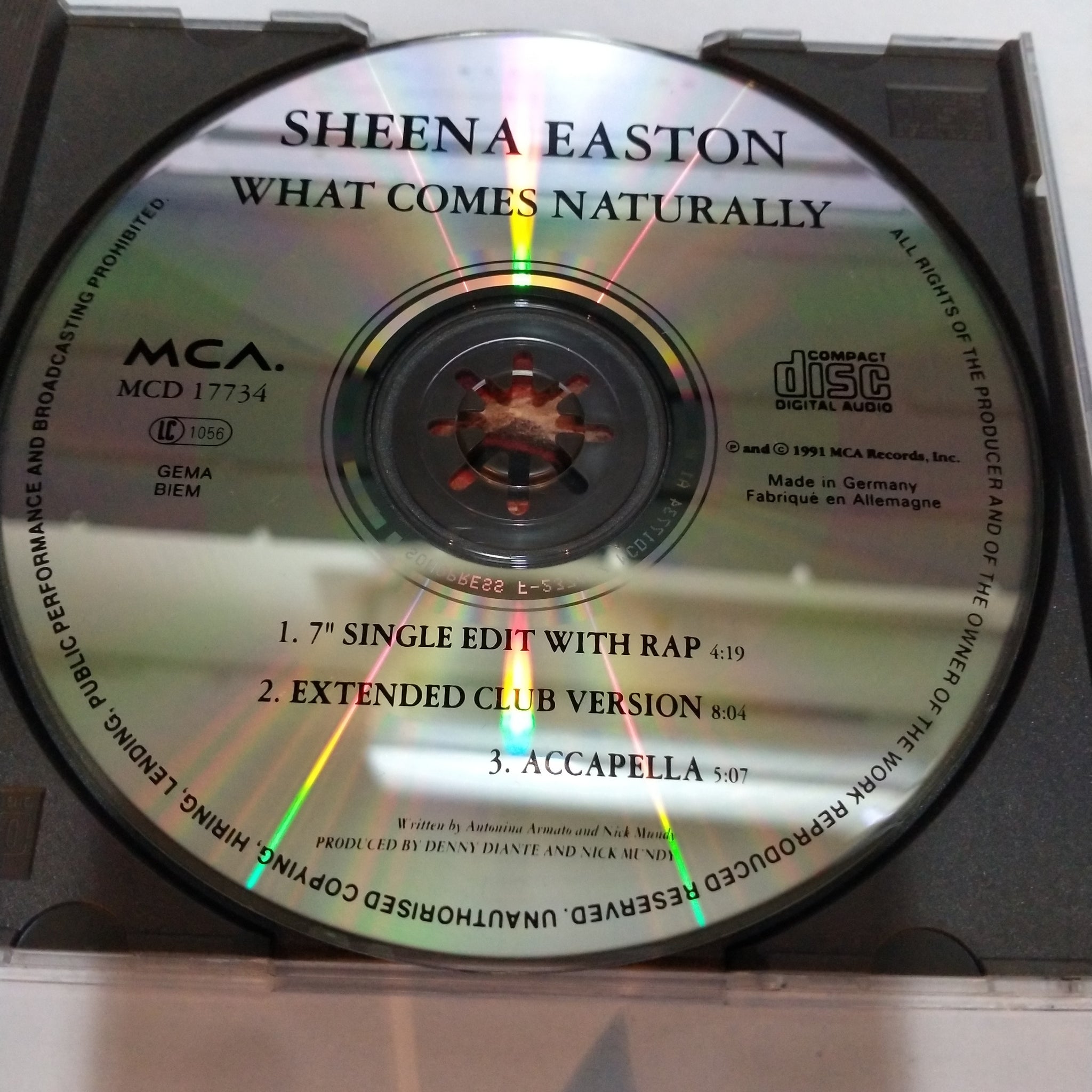 ส่งฟรี* Sheena Easton : What Comes Naturally (CD) ที่ Restory Music ...