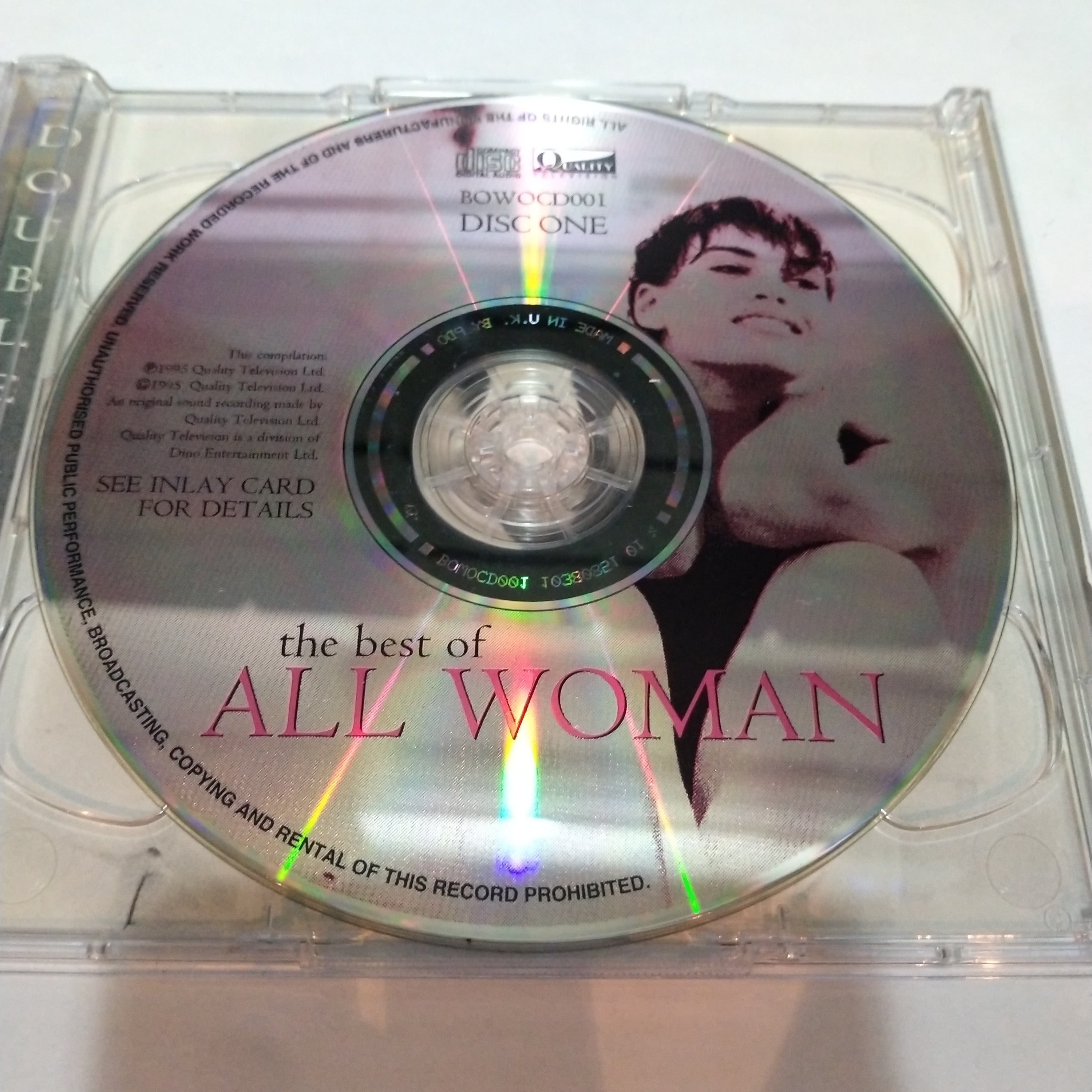 ส่งฟรี* Various : The Best Of All Woman Vol.1 (CD) ที่ Restory Music ...