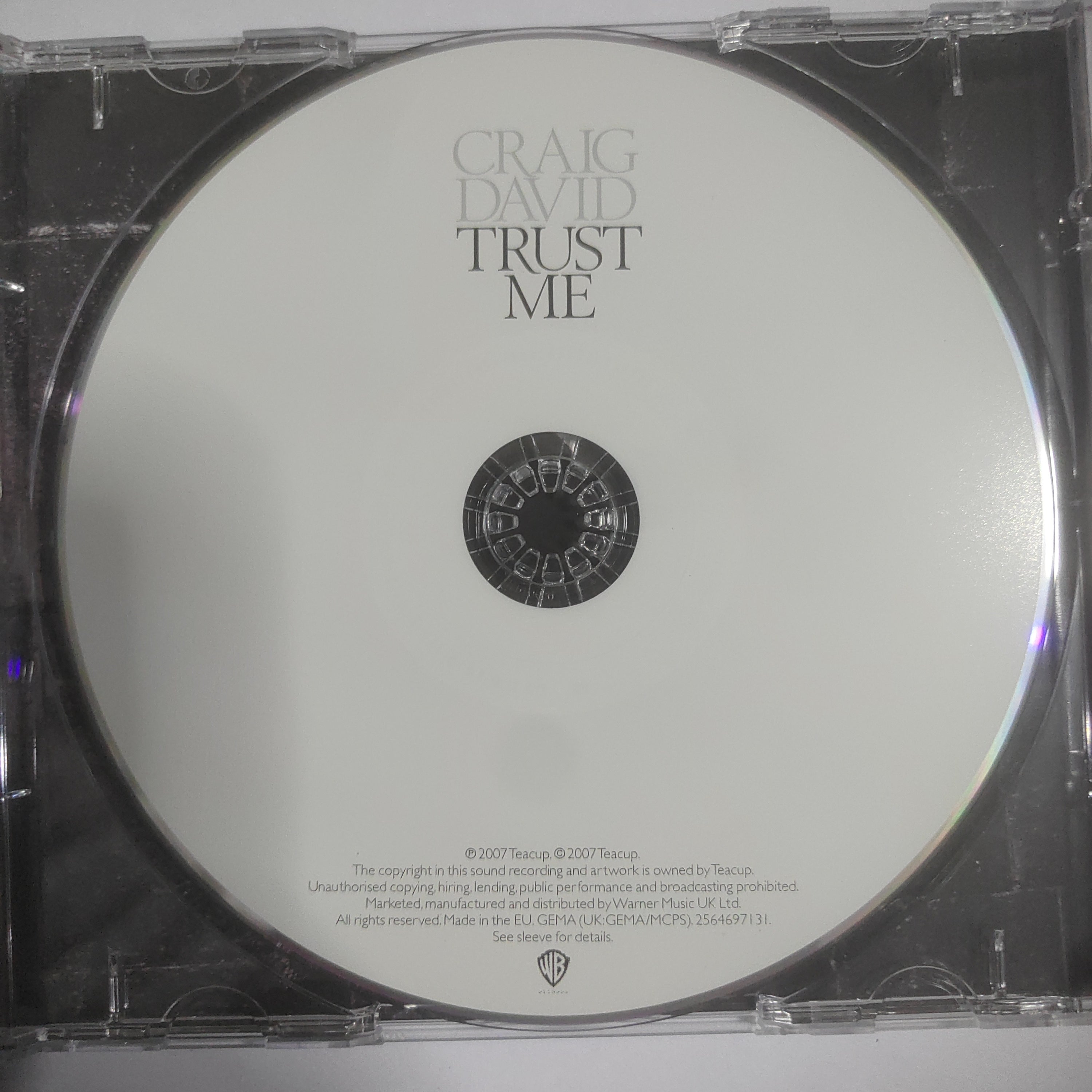 ส่งฟรี* Craig David : Trust Me (CD) ที่ Restory Music แหล่งรวมซีดี ...