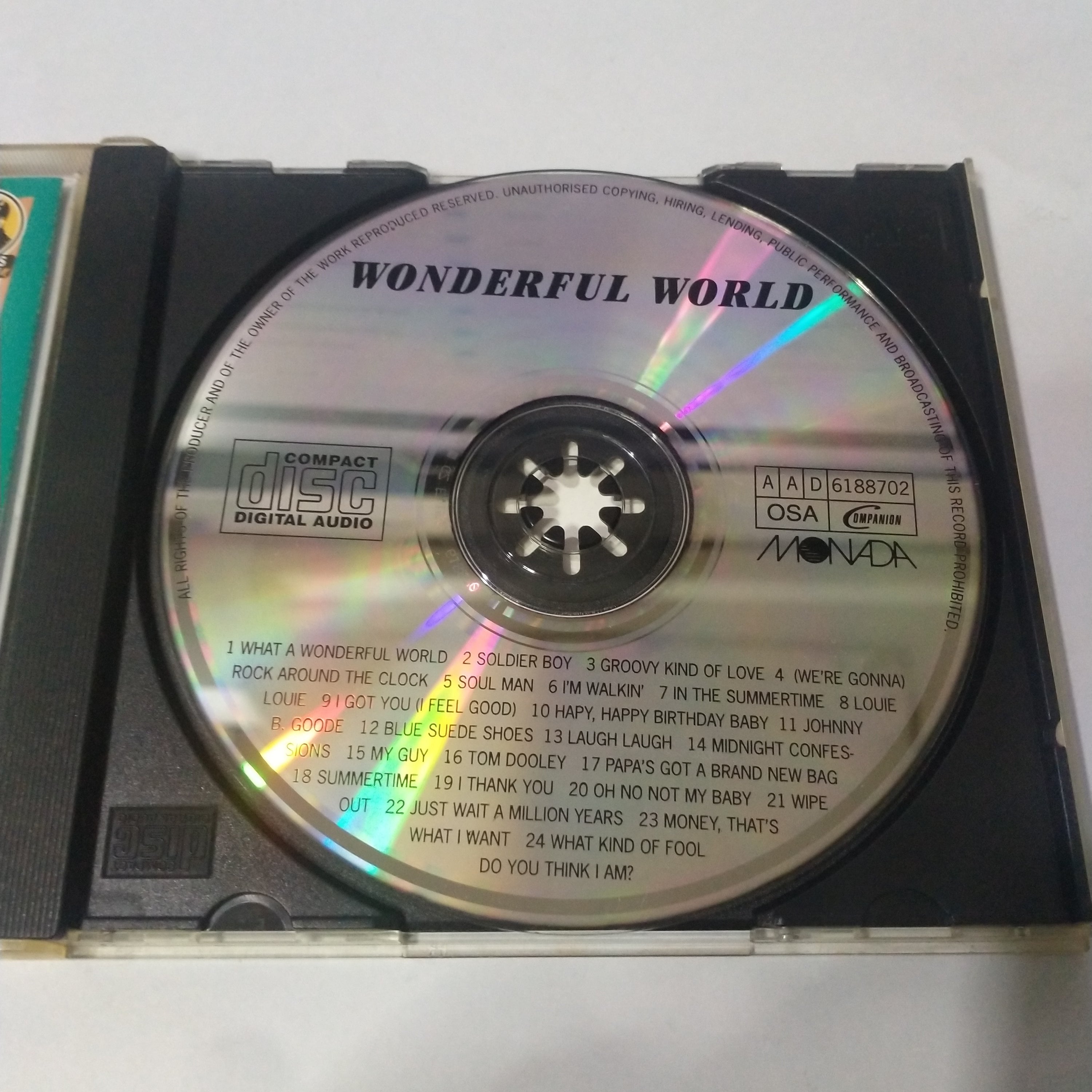 ส่งฟรี* Various : Wonderful World (CD) ที่ Restory Music แหล่งรวมซีดี ...