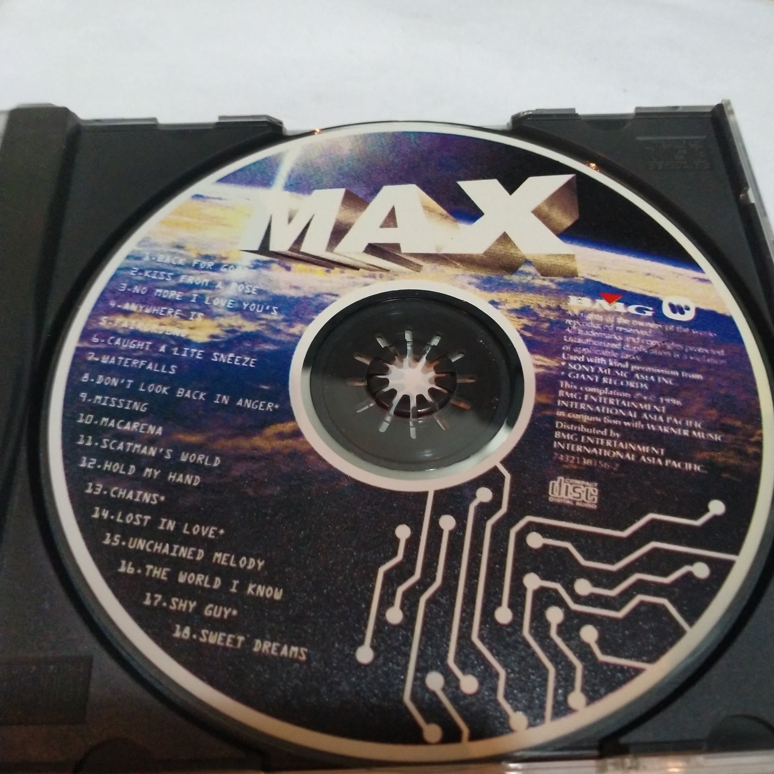 ส่งฟรี* Various : Max (CD) ที่ Restory Music แหล่งรวมซีดี แผ่นเสียง ...