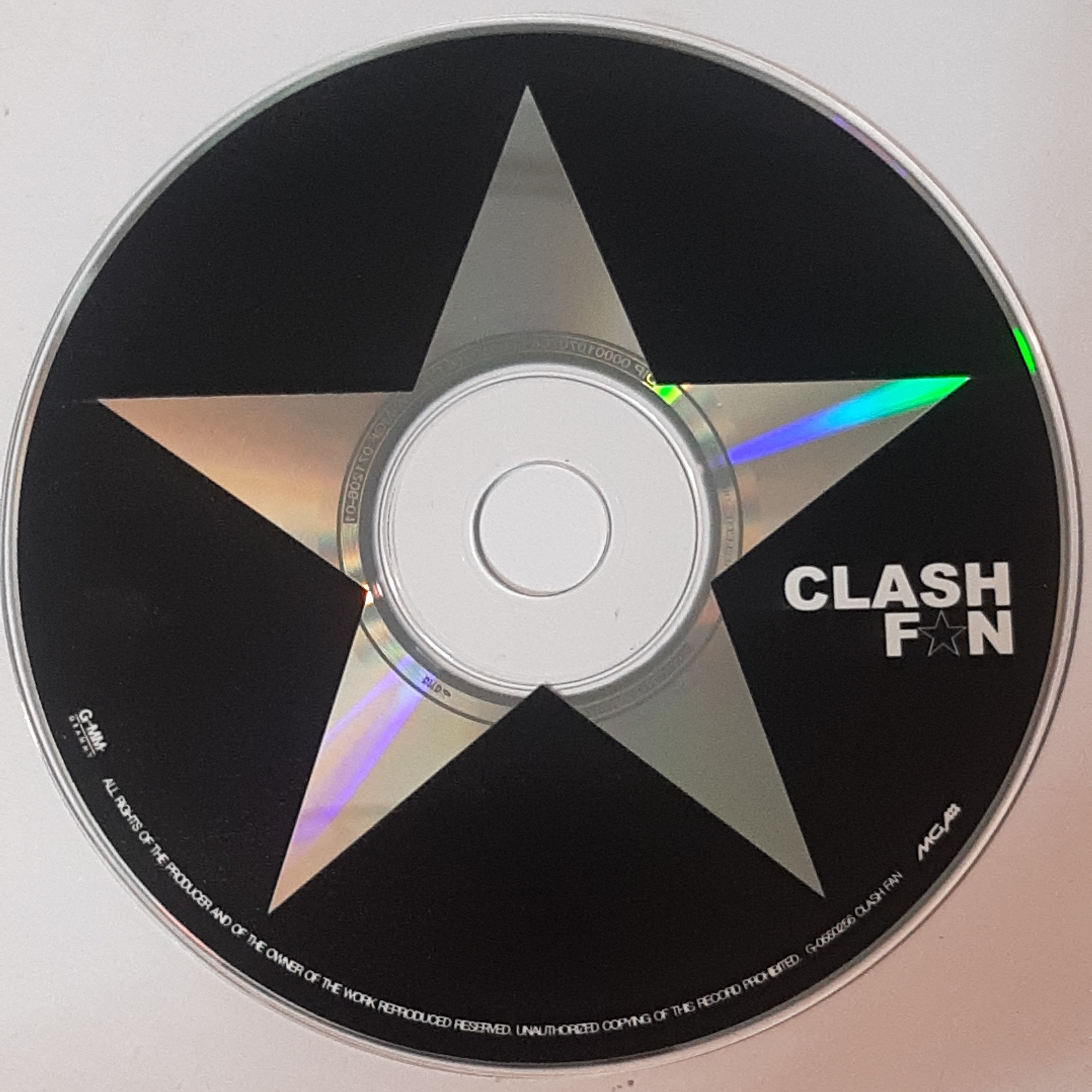 ซีดี CLASH - FAN (CD) (VG) – Restory Music