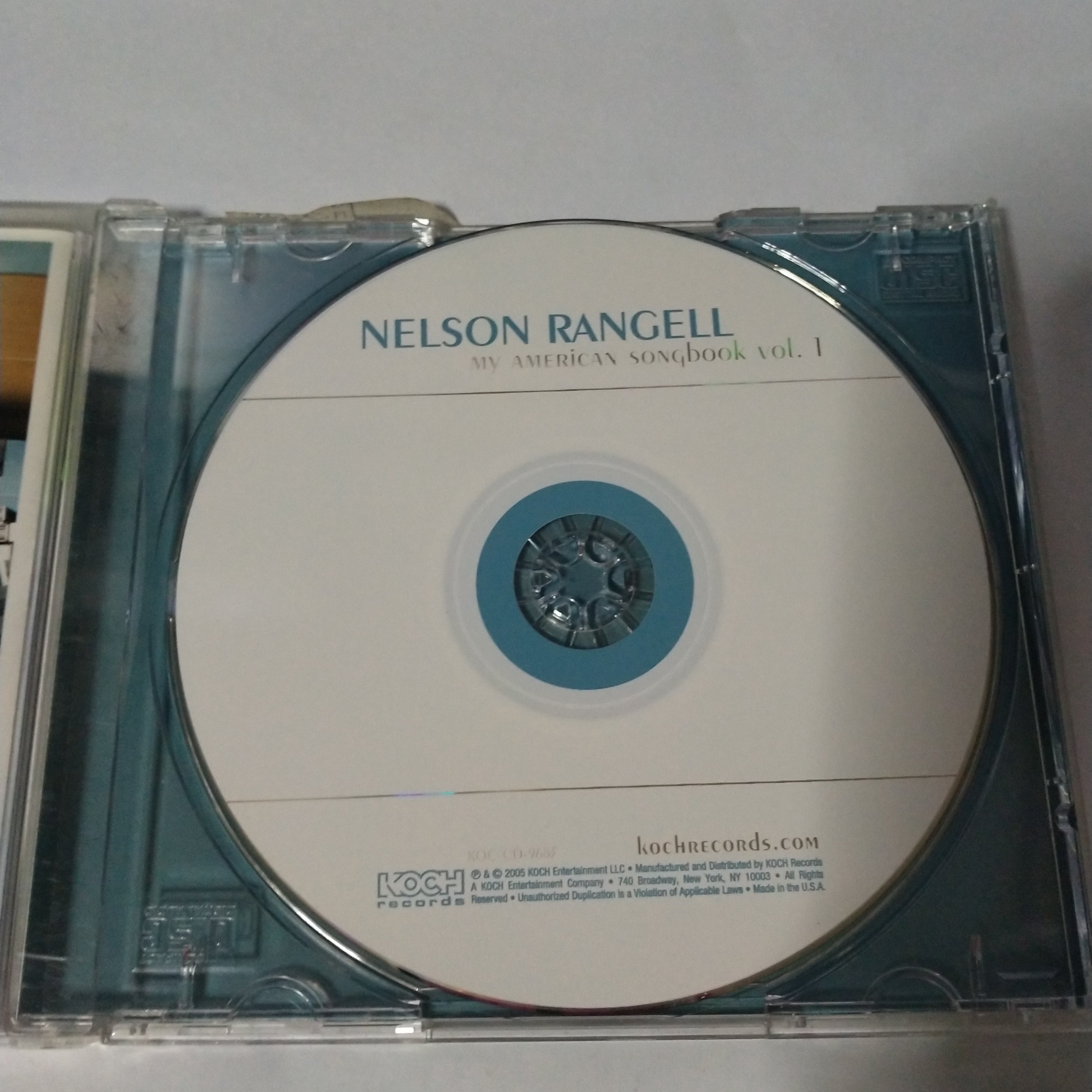 ซีดี Nelson Rangell - "My American Songbook VOL.1 (CD) (VG+) – Restory ...