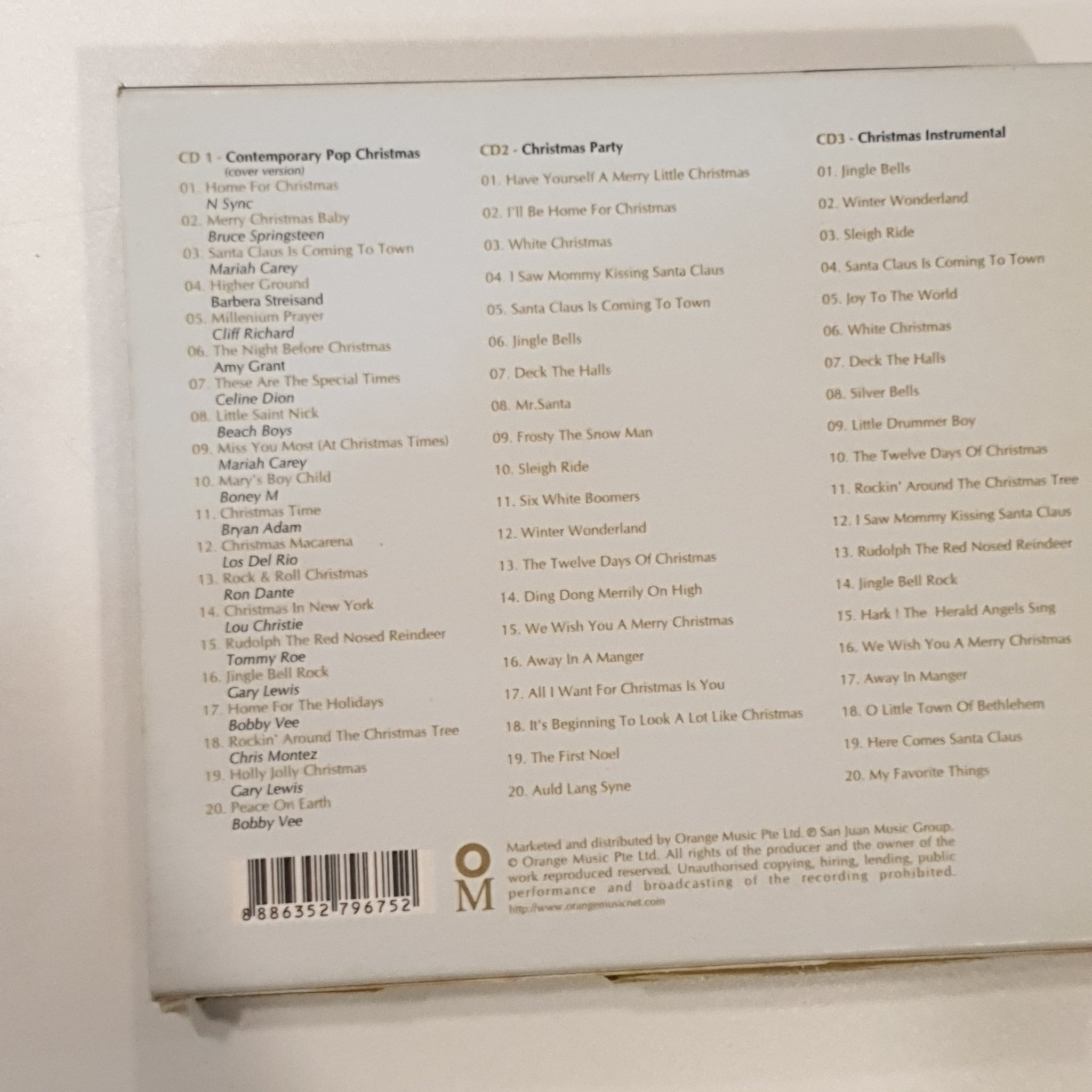 ซีดี Various - The Complete Christmas Collection (CD) (VG+) (3 CD ...