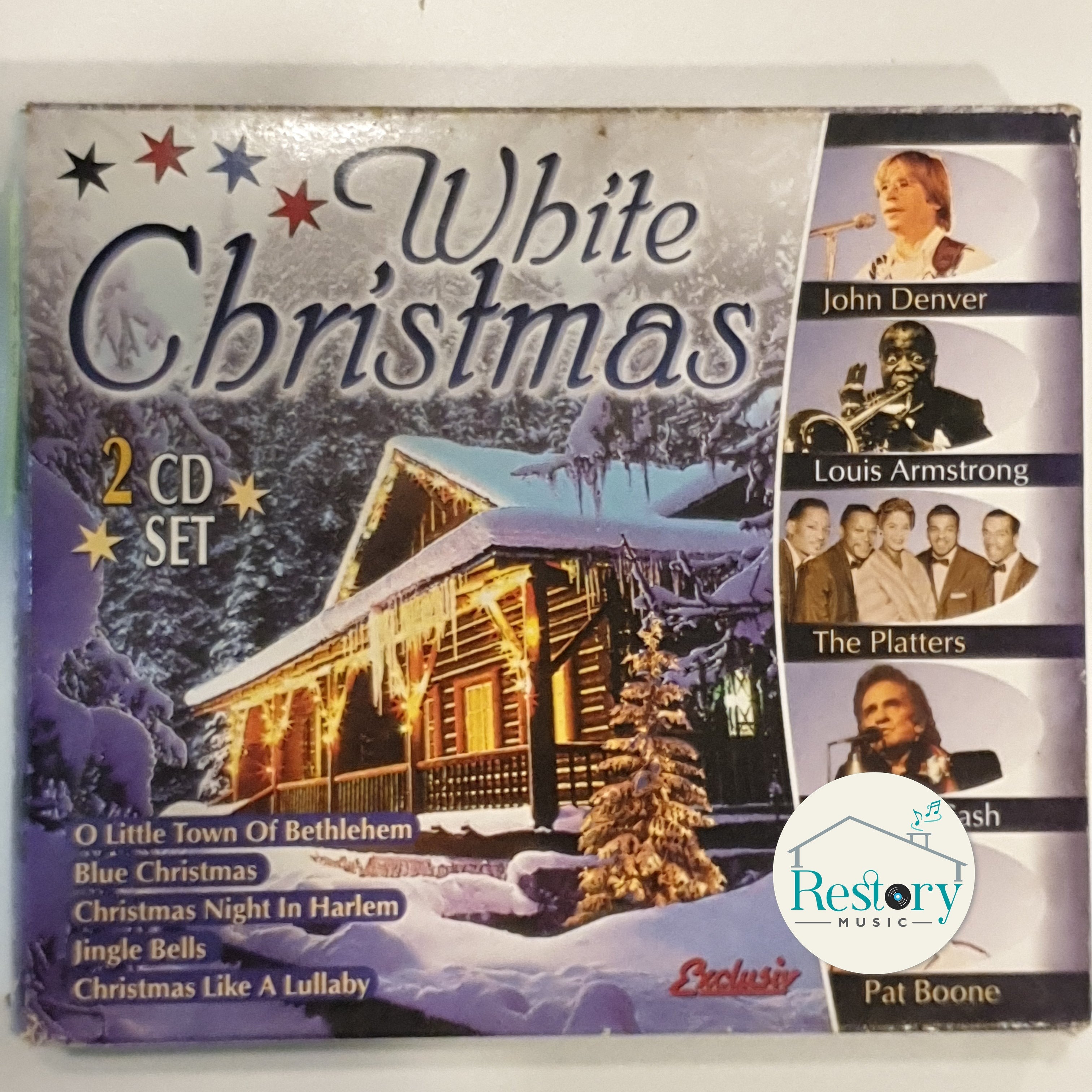 Various - White Christmas (CD) (VG+) (2 CD) – Restory Music