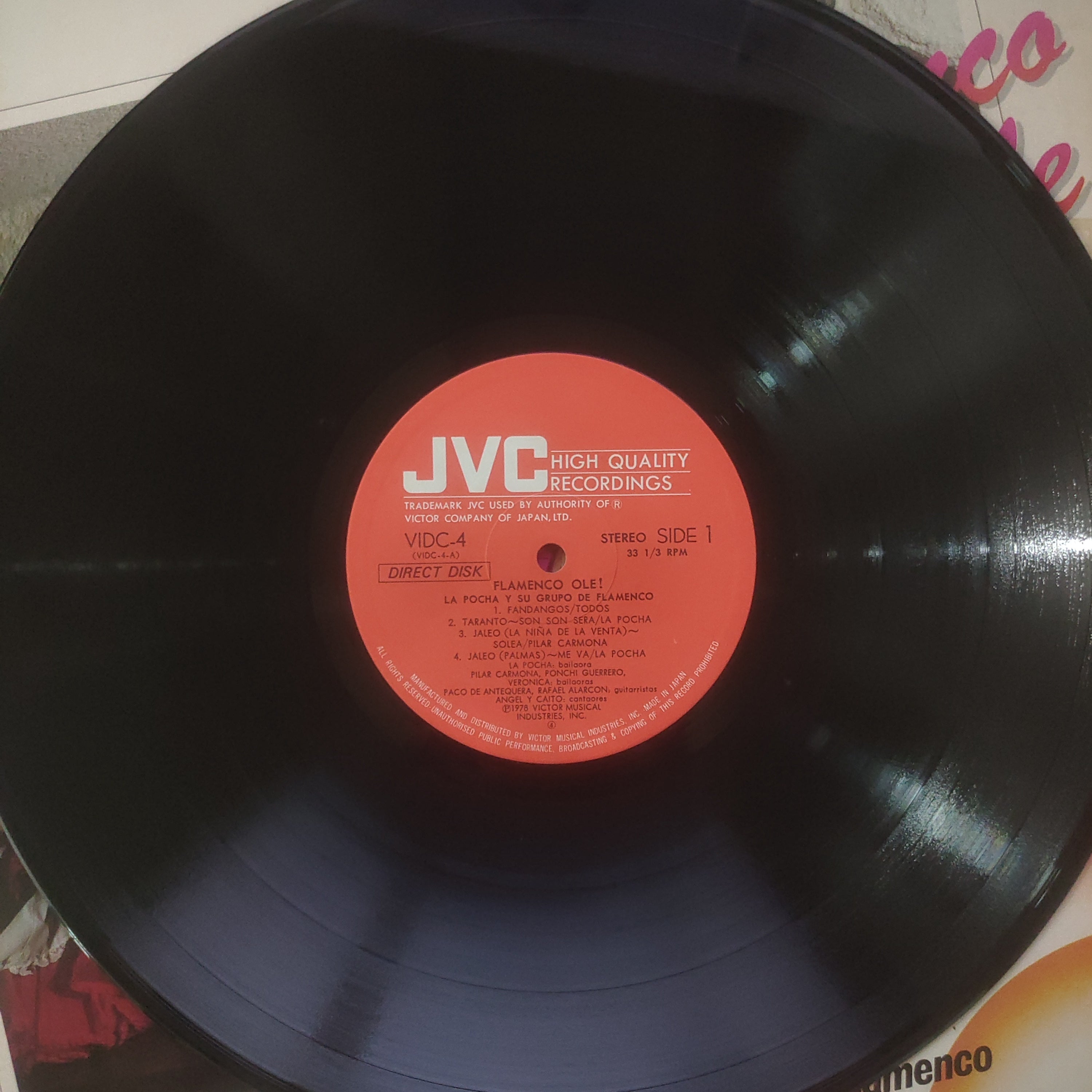 ส่งฟรี* La Pocha y Su Grupo de Flamenco : Flamenco Ole! (Vinyl) ที่ ...
