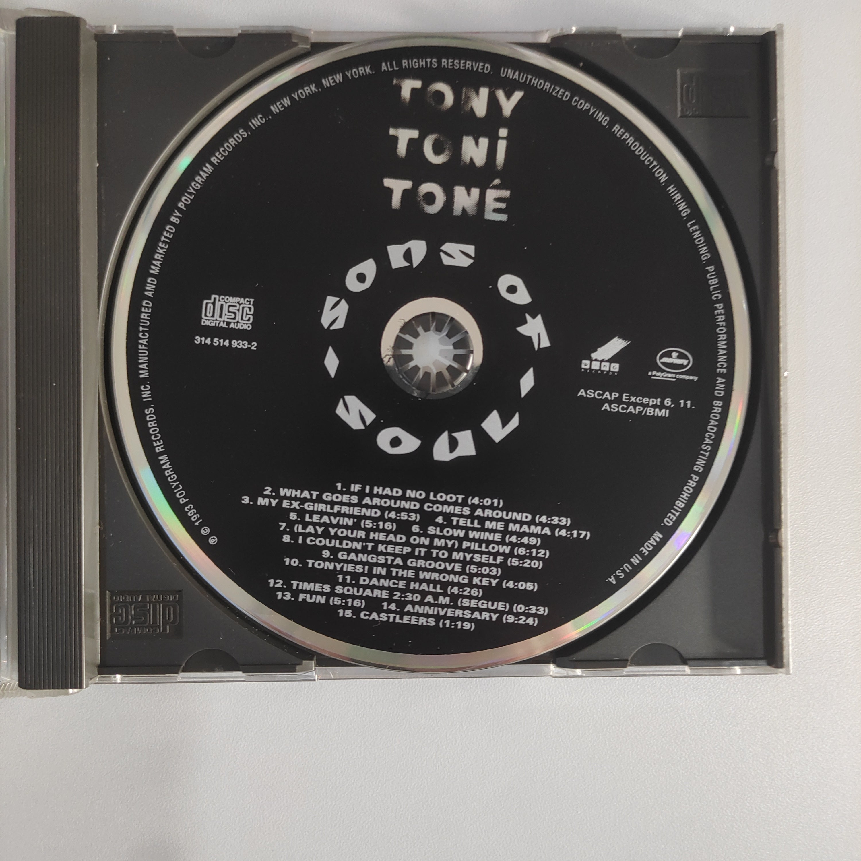 ส่งฟรี* Tony! Toni! Toné! : Sons Of Soul (CD) ที่ Restory Music แหล่ง ...