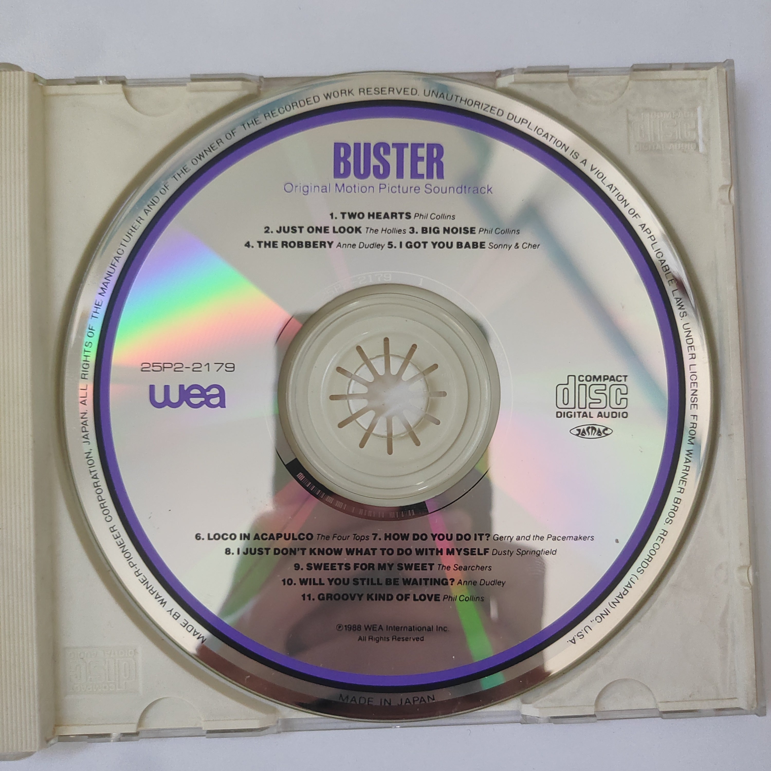 ส่งฟรี* Various : Buster - The Original Motion Picture Soundtrack (CD ...