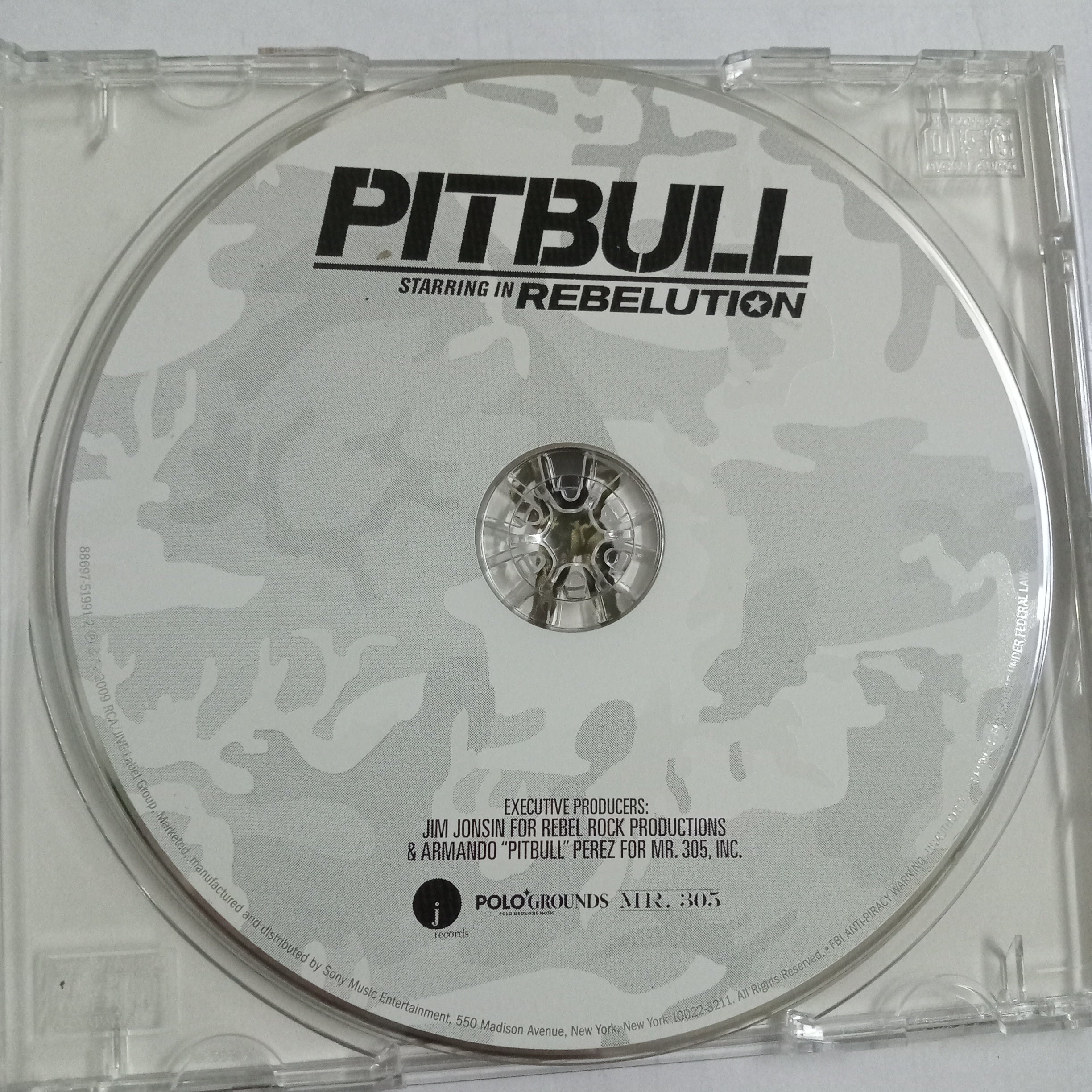 Pitbull Rebelution Album Cover