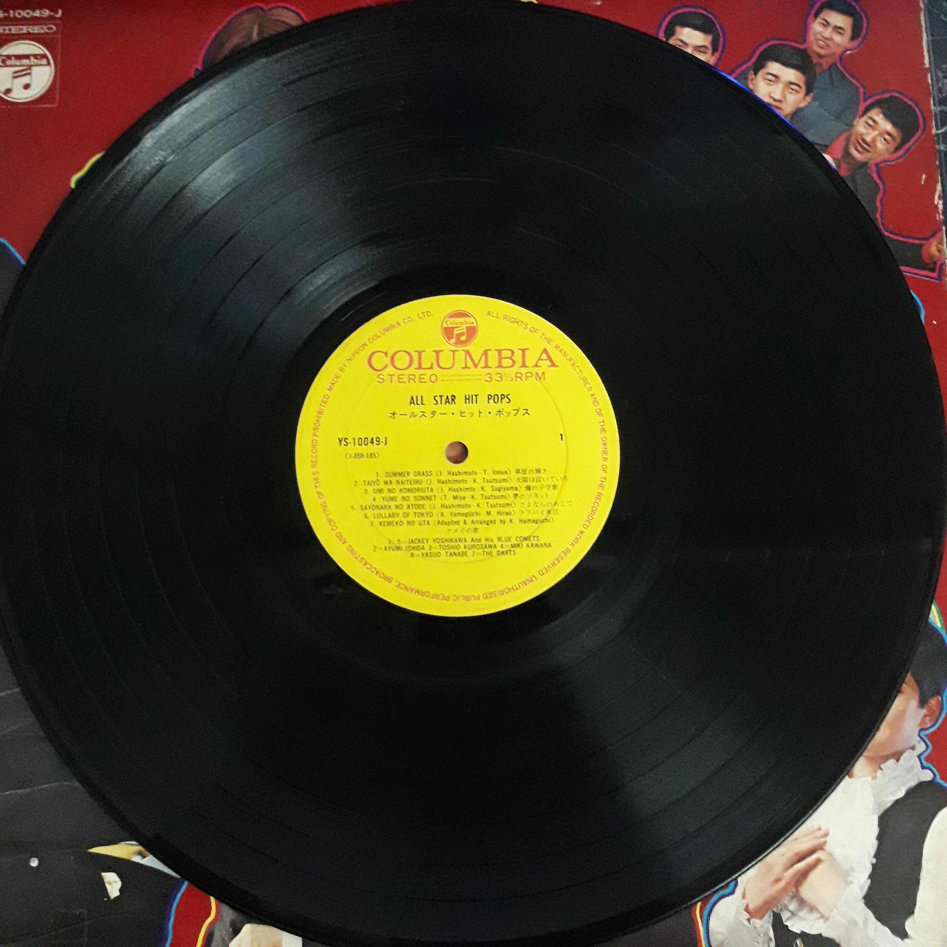 แผ่นเสียง Various - ALL STAR HIT POPS (Vinyl) (VG+) – Restory Music