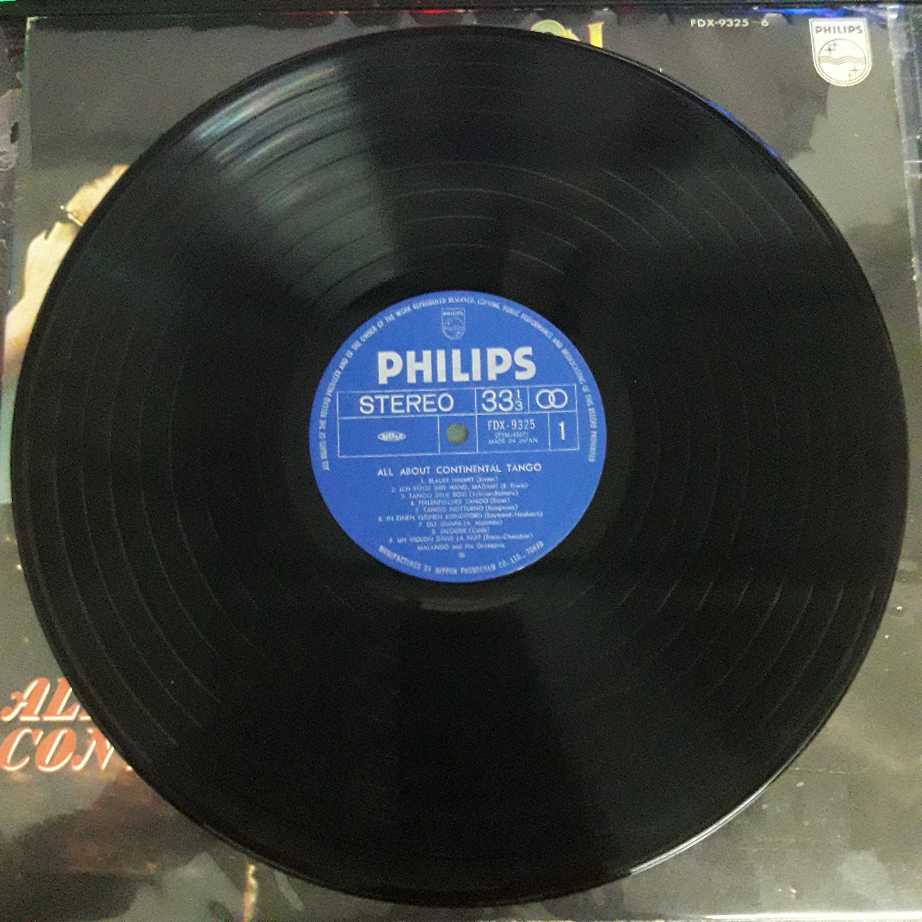 แผ่นเสียง SPOTLIGHT ON ALL ABOUT CONTINENTAL TANGO (Vinyl) (VG+) (2LPs ...