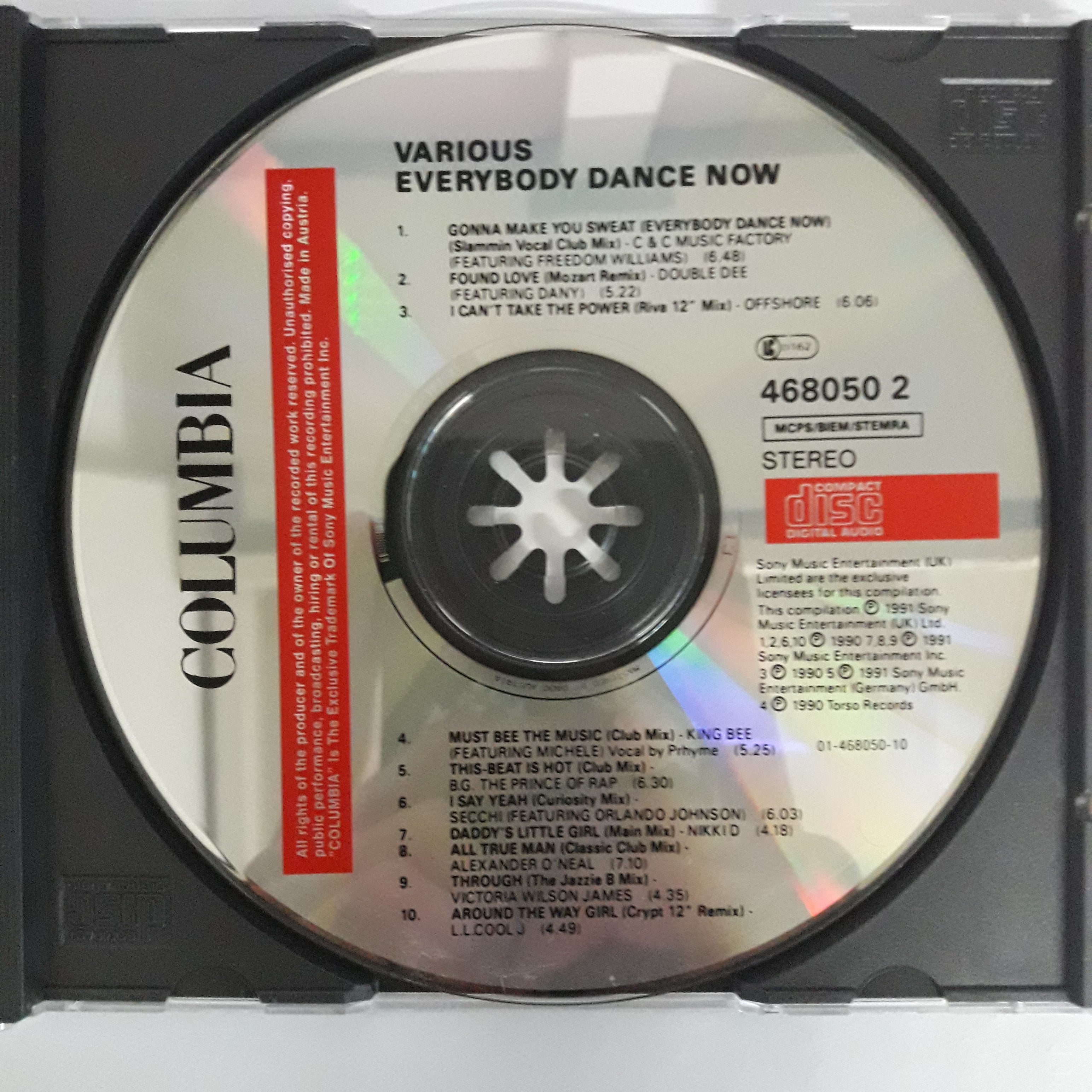 ส่งฟรี* Various : Everybody Dance Now (CD) ที่ Restory Music แหล่งรวม ...