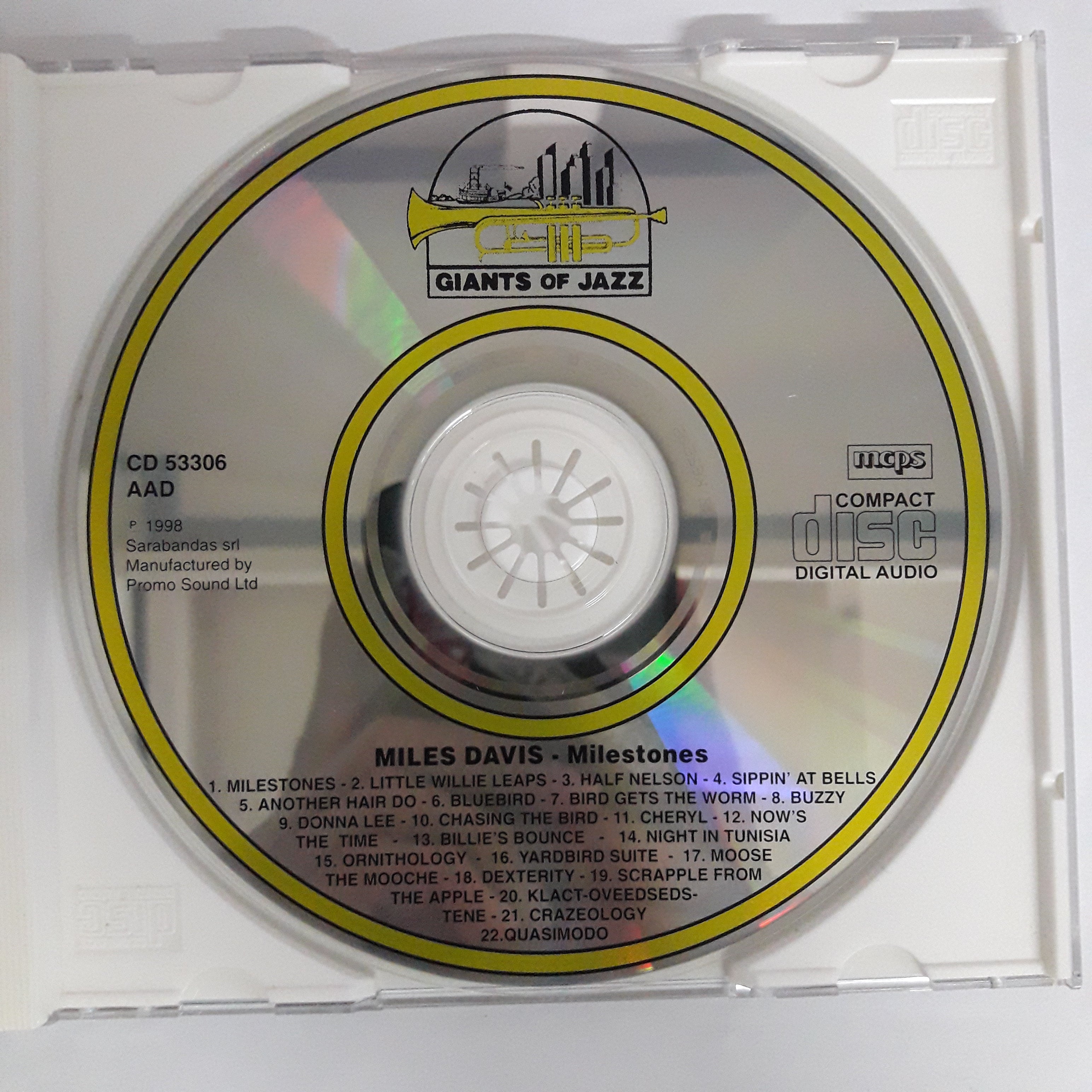 ส่งฟรี* Miles Davis : Milestones (CD) ที่ Restory Music แหล่งรวมซีดี ...