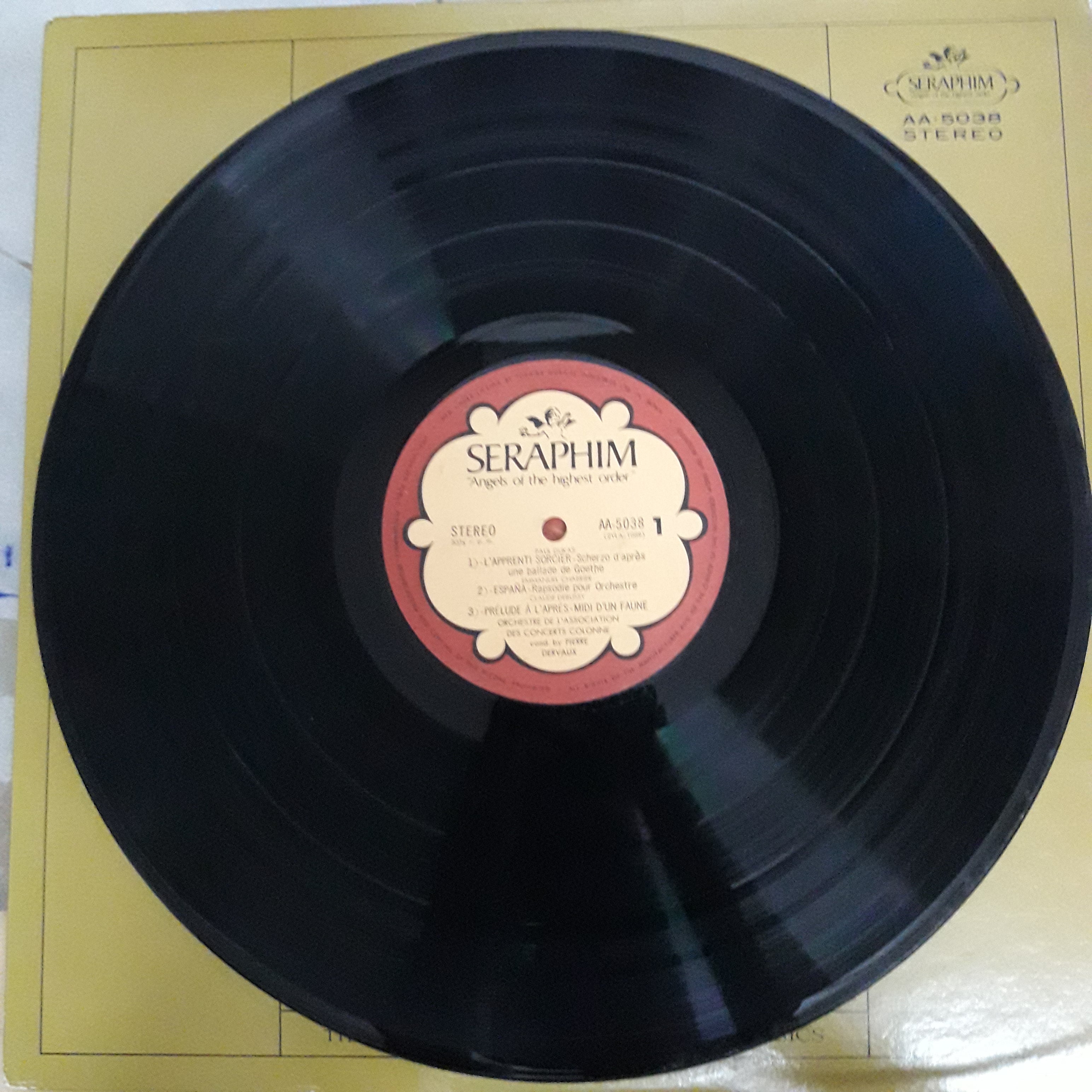 แผ่นเสียง Pierre Dervaux - Orchestre De L'Association Des Concerts Col ...