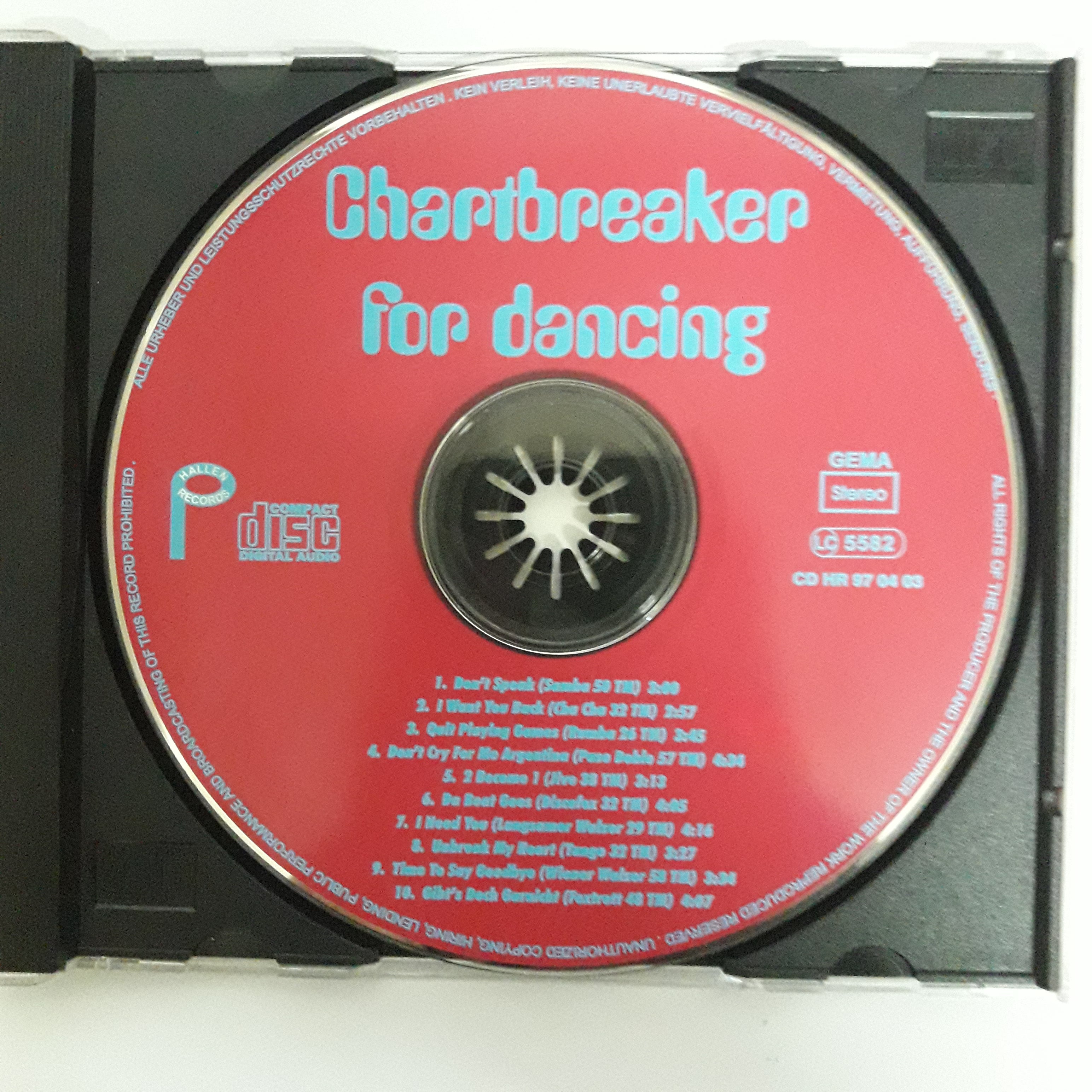 ซีดี Various - Chartbreaker For Dancing (CD) (VG+) – Restory Music