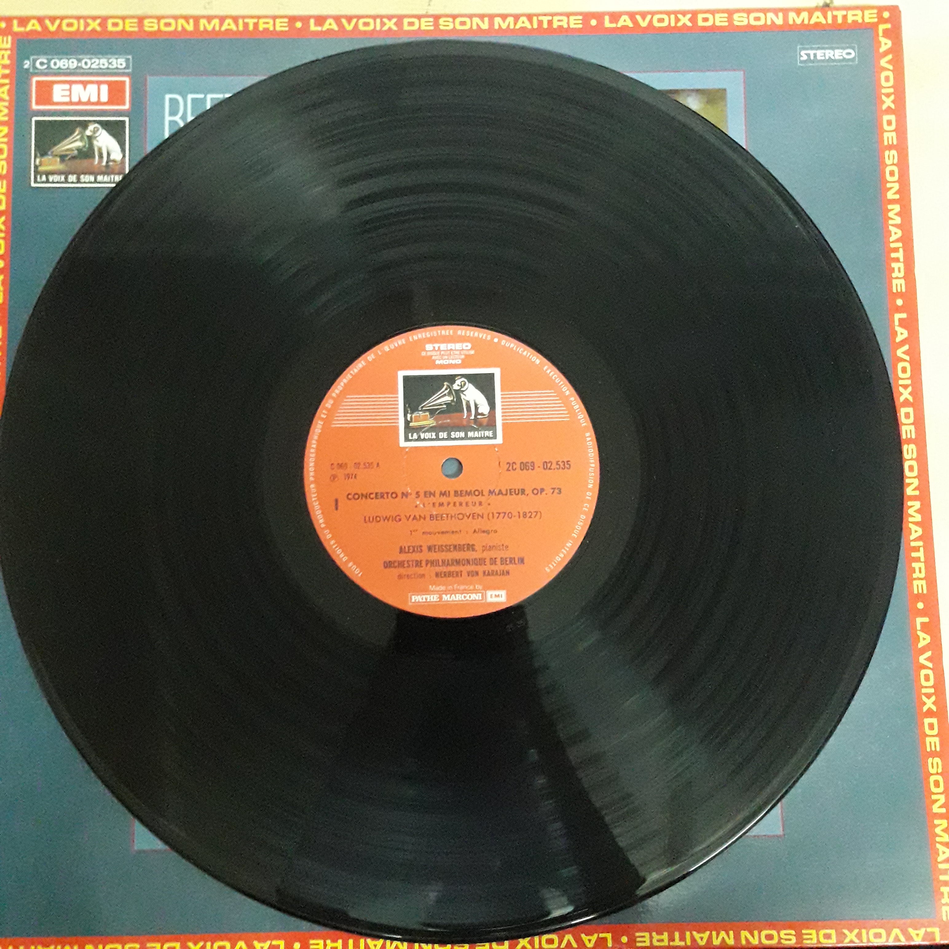 ส่งฟรี* Ludwig van Beethoven, Alexis Weissenberg, Herbert von Karajan ...