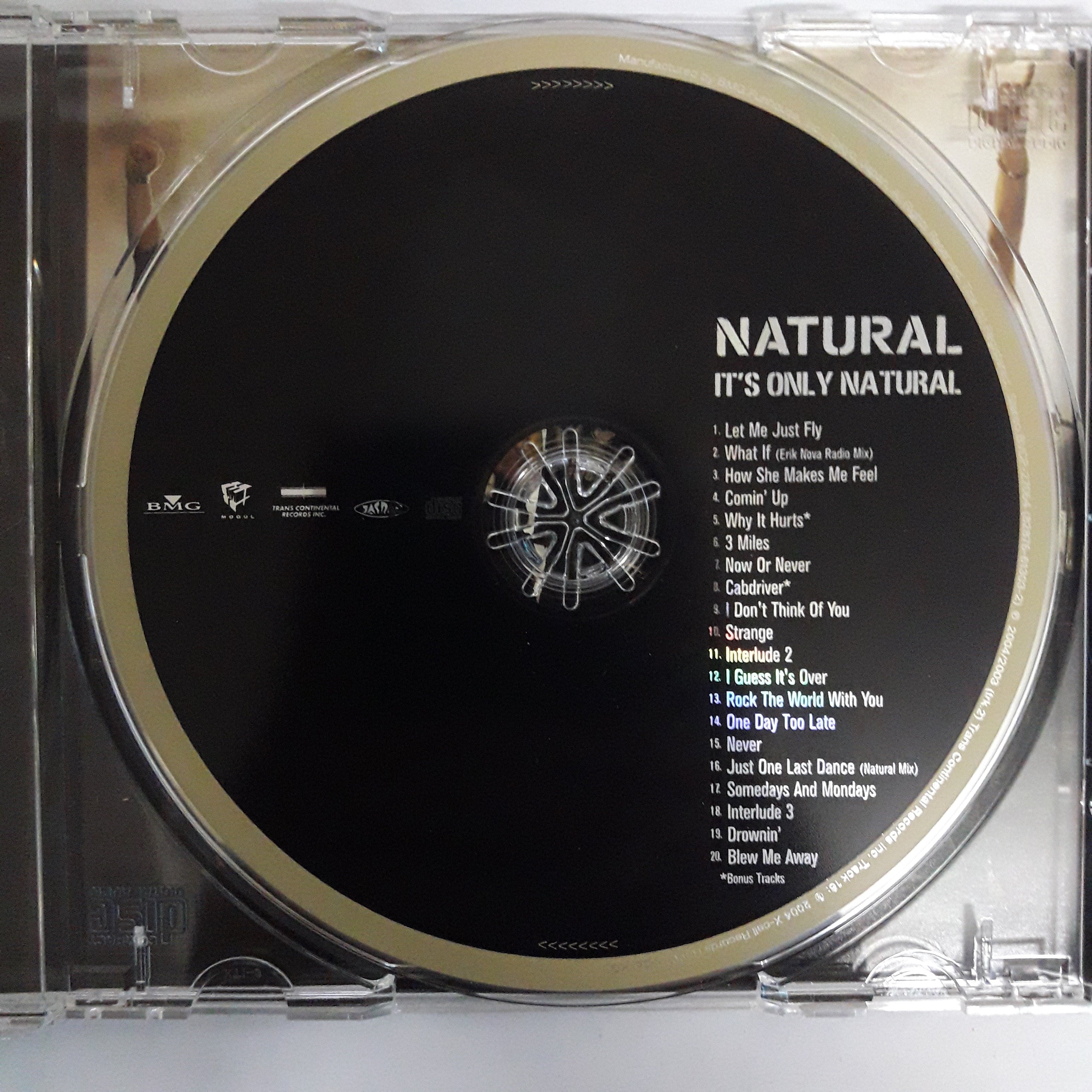 ซีดี Natural - It's Only Natural (CD) (VG+) – Restory Music