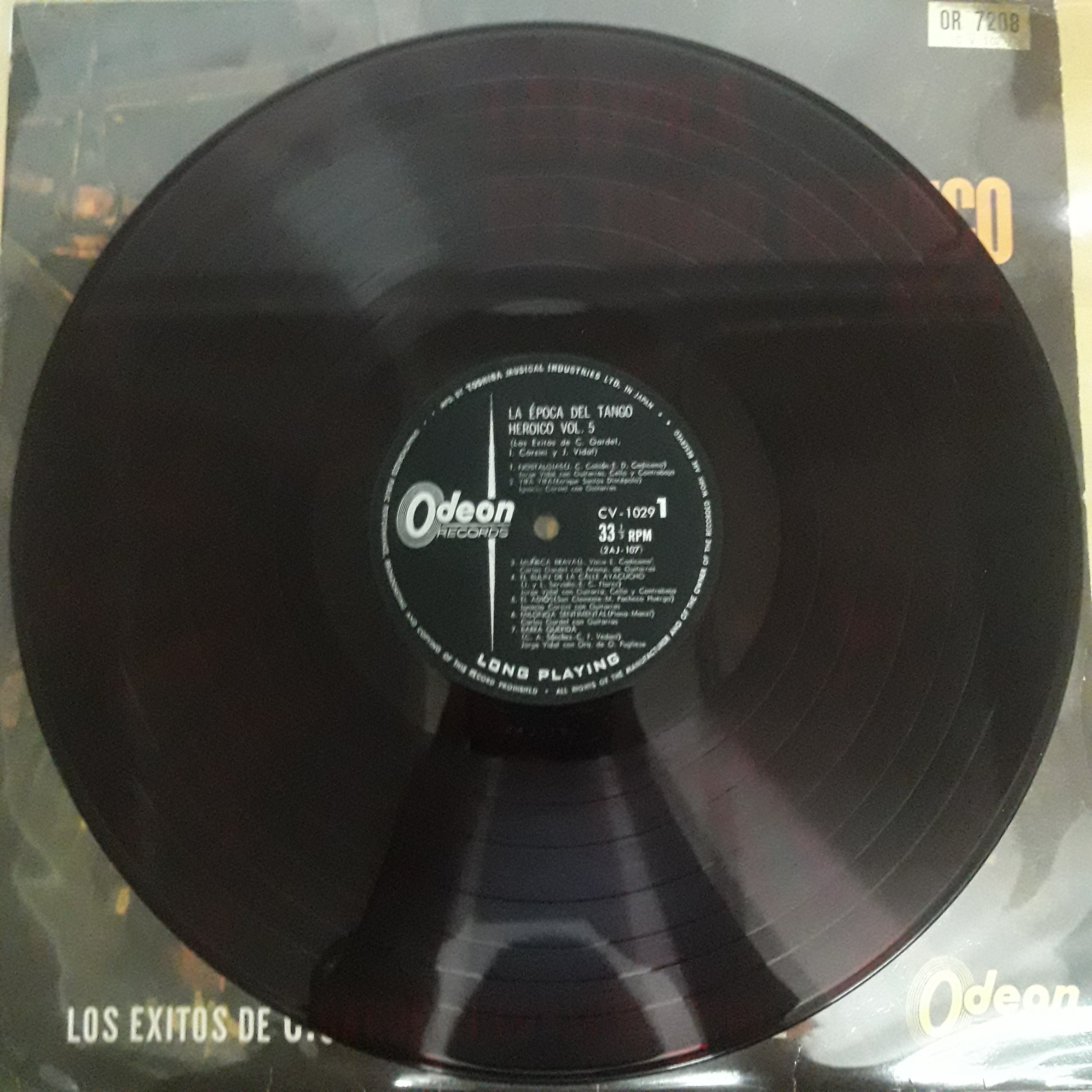 แผ่นเสียง Various - La Epoca Del Tango Heroico Vol.5 (Vinyl) (VG) (แผ่ ...