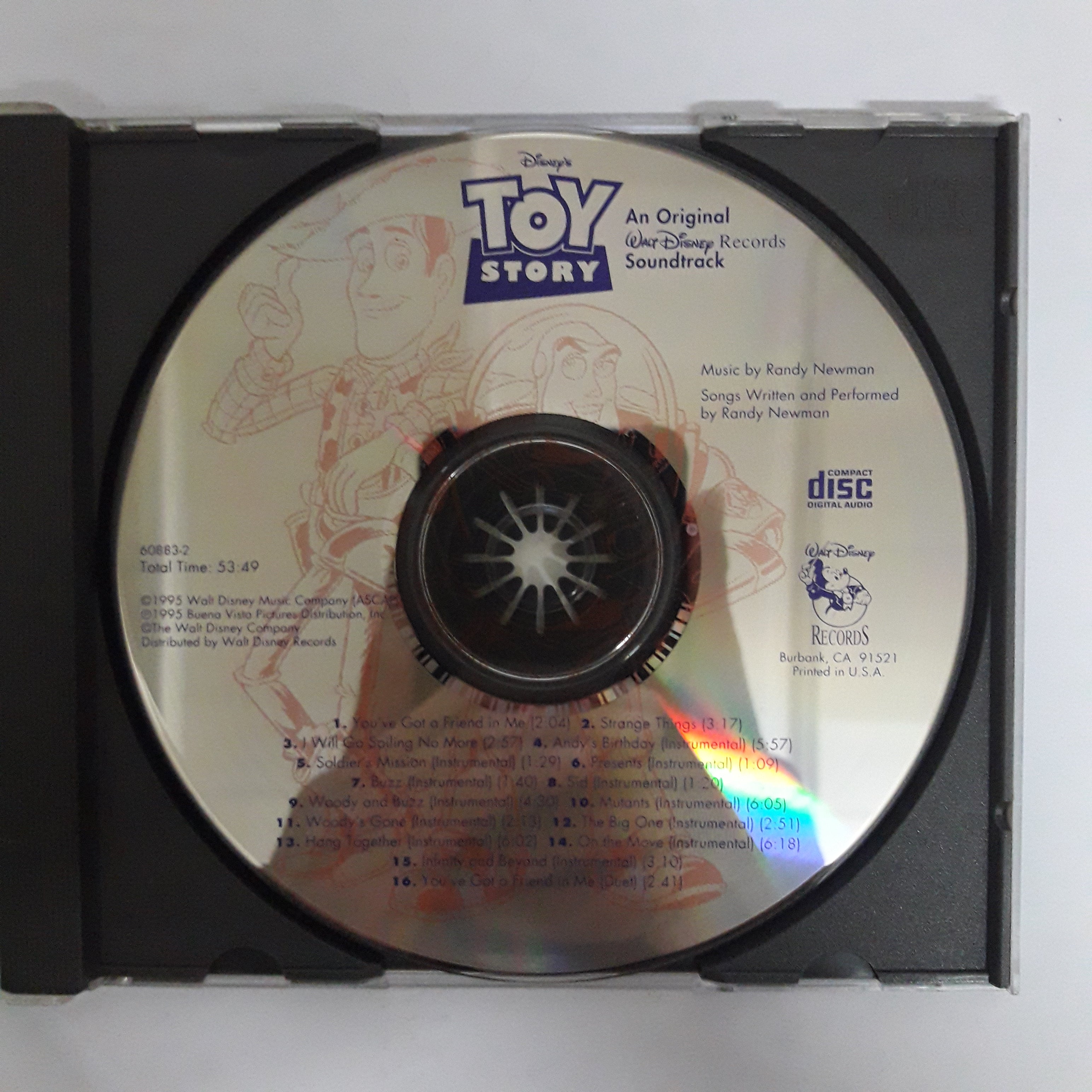Randy Newman - Toy Story (An Original Walt Disney Records Soundtrack ...