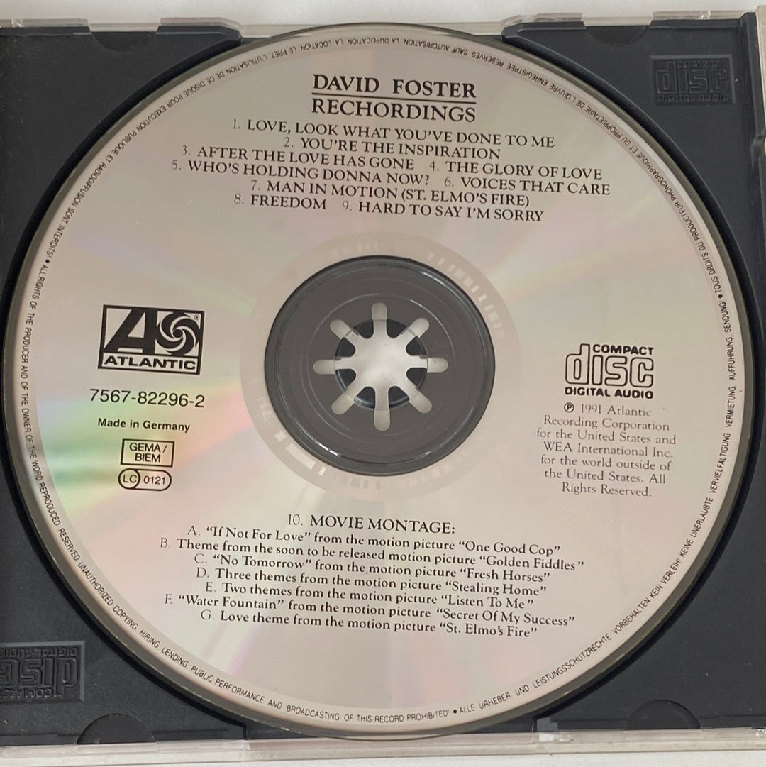 ส่งฟรี* David Foster : Rechordings (CD) ที่ Restory Music แหล่งรวมซีดี ...