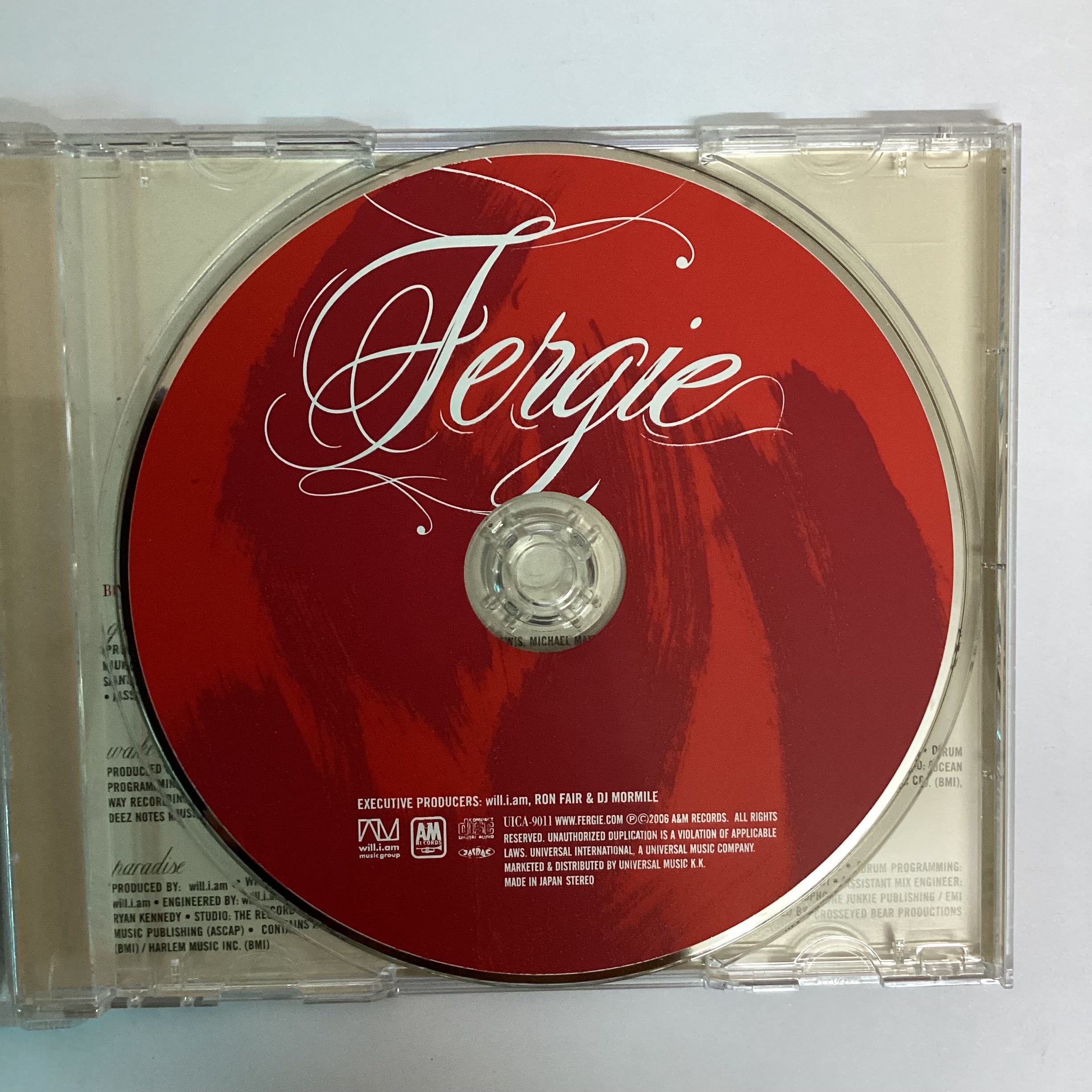 Fergie - The Dutchess (CD) ที่ Restory Music แหล่งรวมซีดี แผ่นเสียง ...