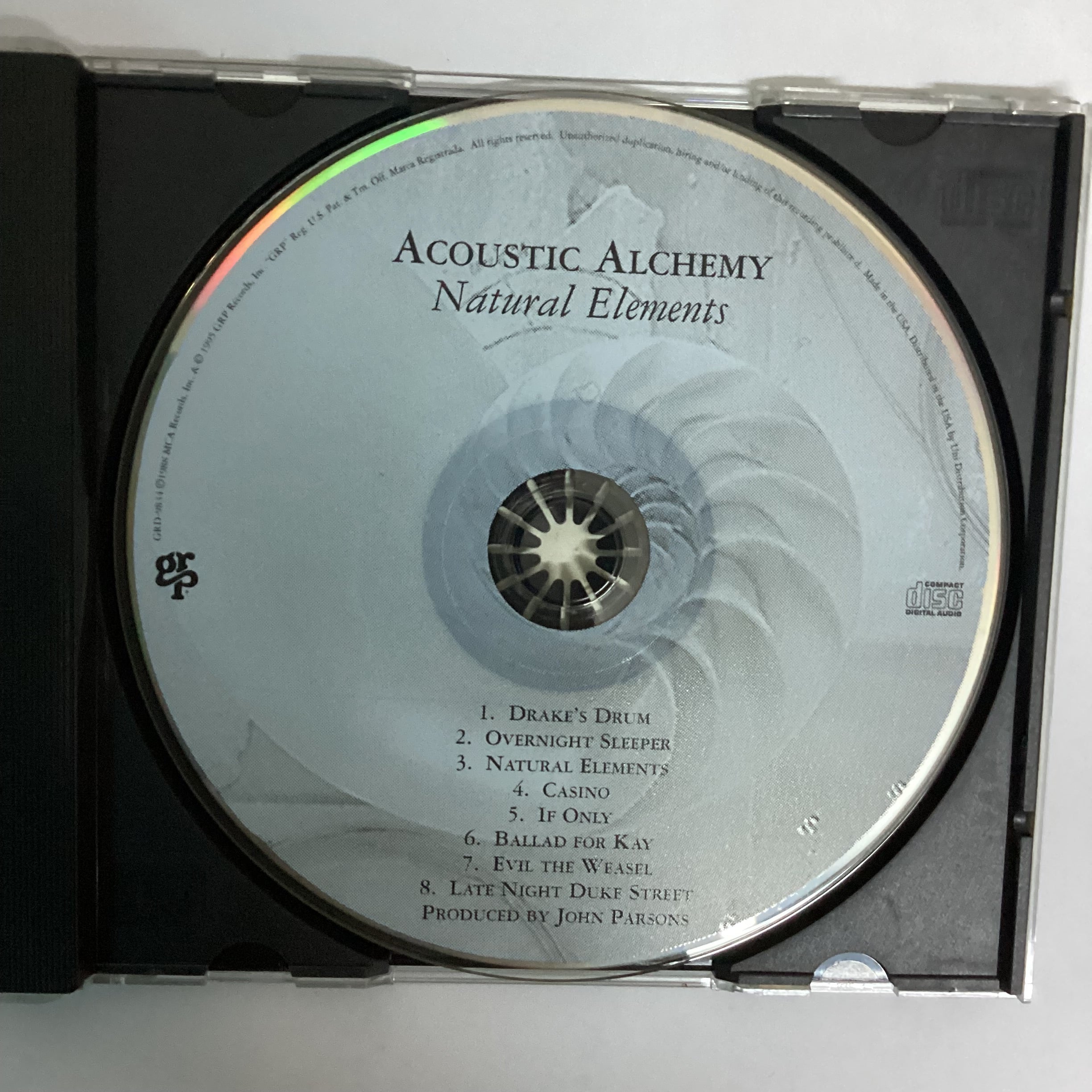 Acoustic Alchemy - Natural Elements (CD) ที่ Restory Music แหล่งรวมซีดี ...
