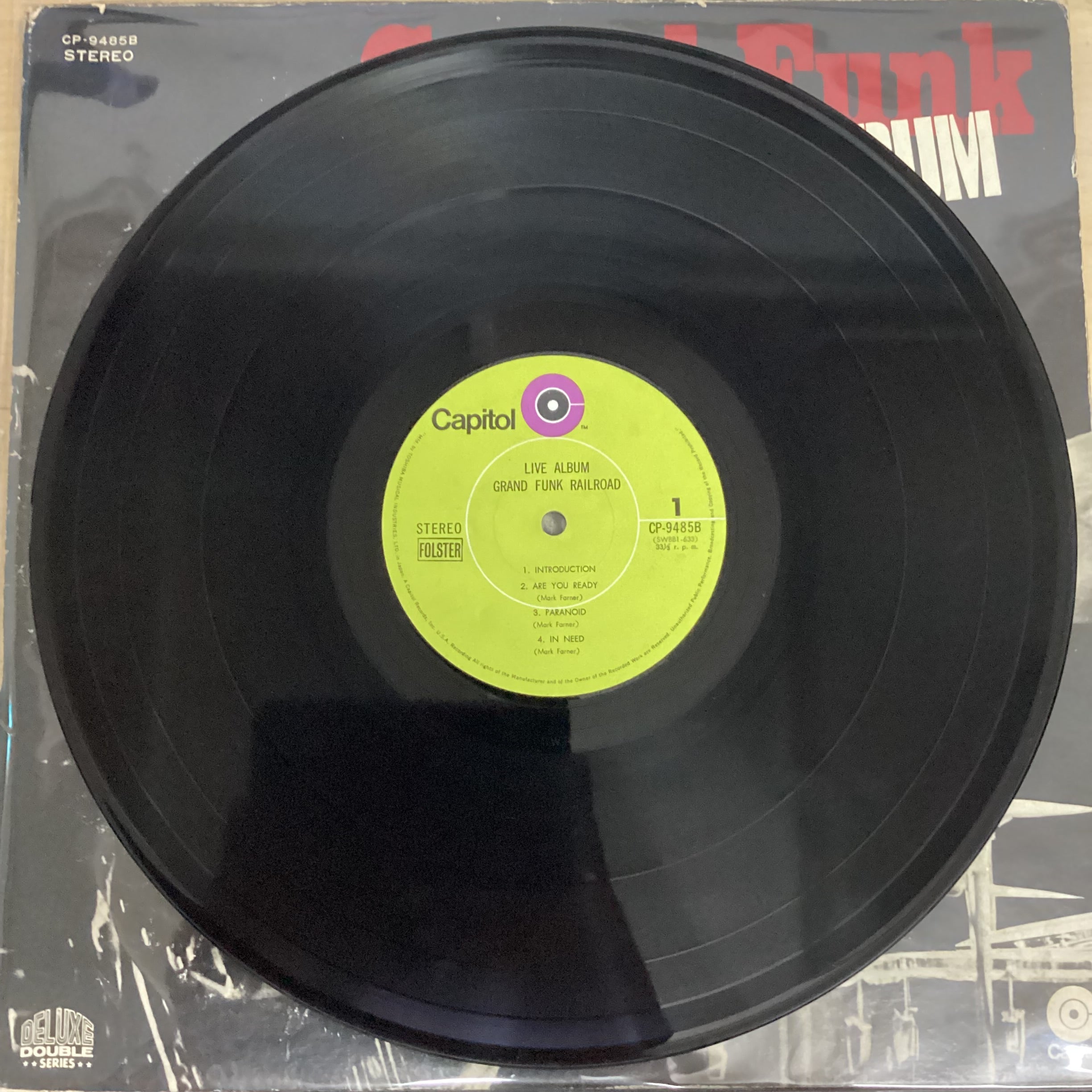 Grand Funk Railroad - Live Album (Vinyl) ที่ Restory Music แหล่งรวมซีดี ...