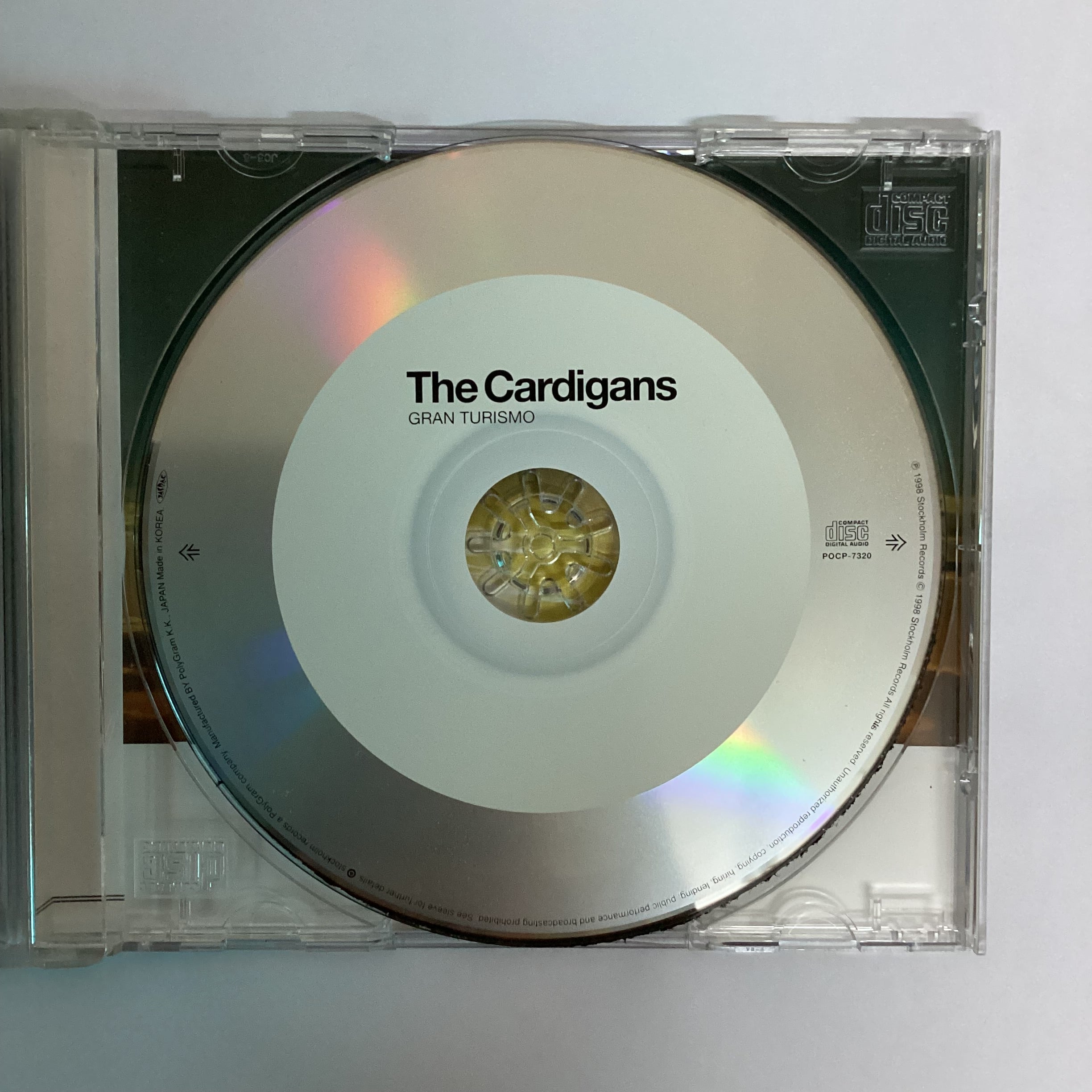 The Cardigans - Gran Turismo (CD) ที่ Restory Music แหล่งรวมซีดี ...