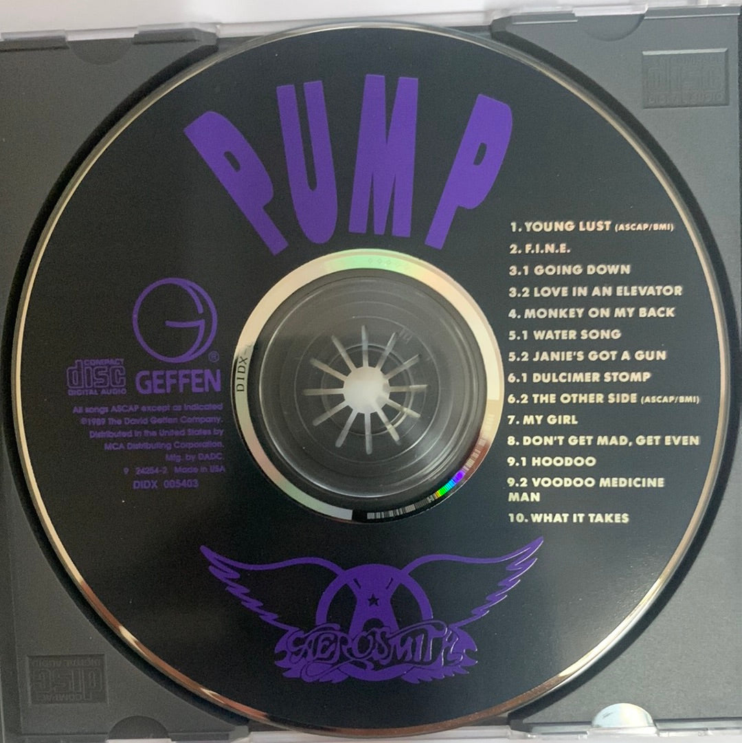 ส่งฟรี* Aerosmith : Pump (CD) ที่ Restory Music แหล่งรวมซีดี แผ่นเสียง ...