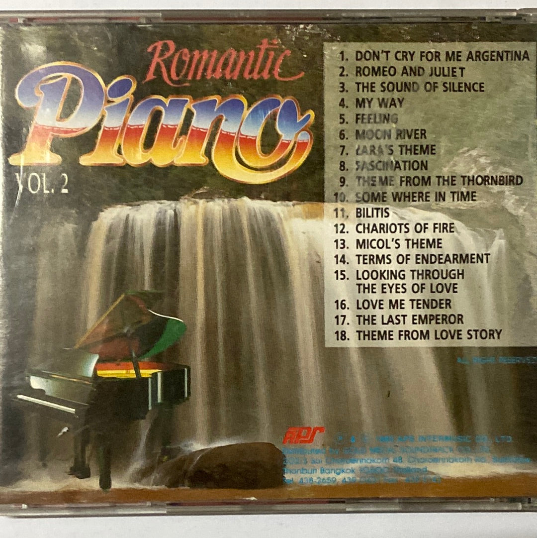 ซีดี Various - Romantic Piano (CD) (VG+) (แผ่นทอง) – Restory Music