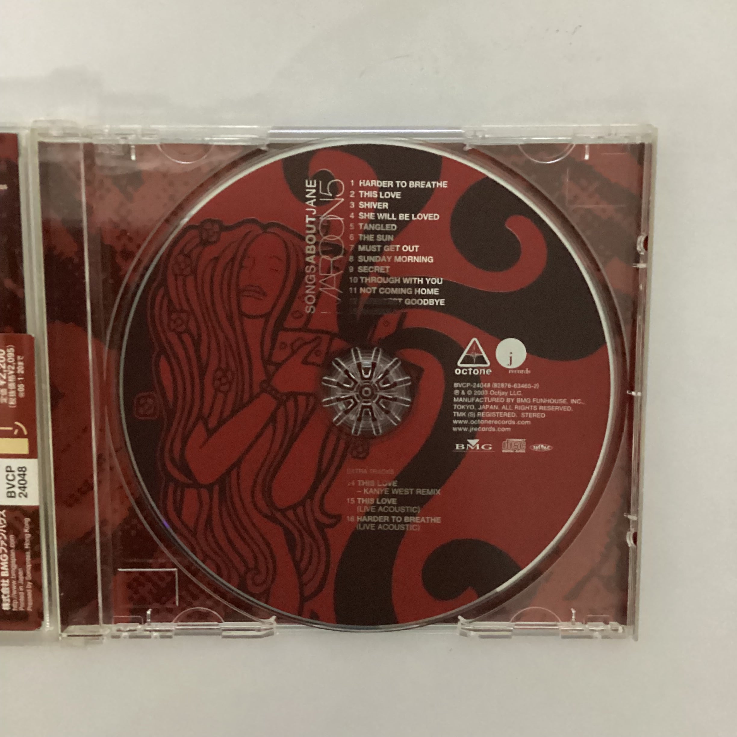 Maroon 5 - Songs About Jane (CD) ที่ Restory Music แหล่งรวมซีดี ...