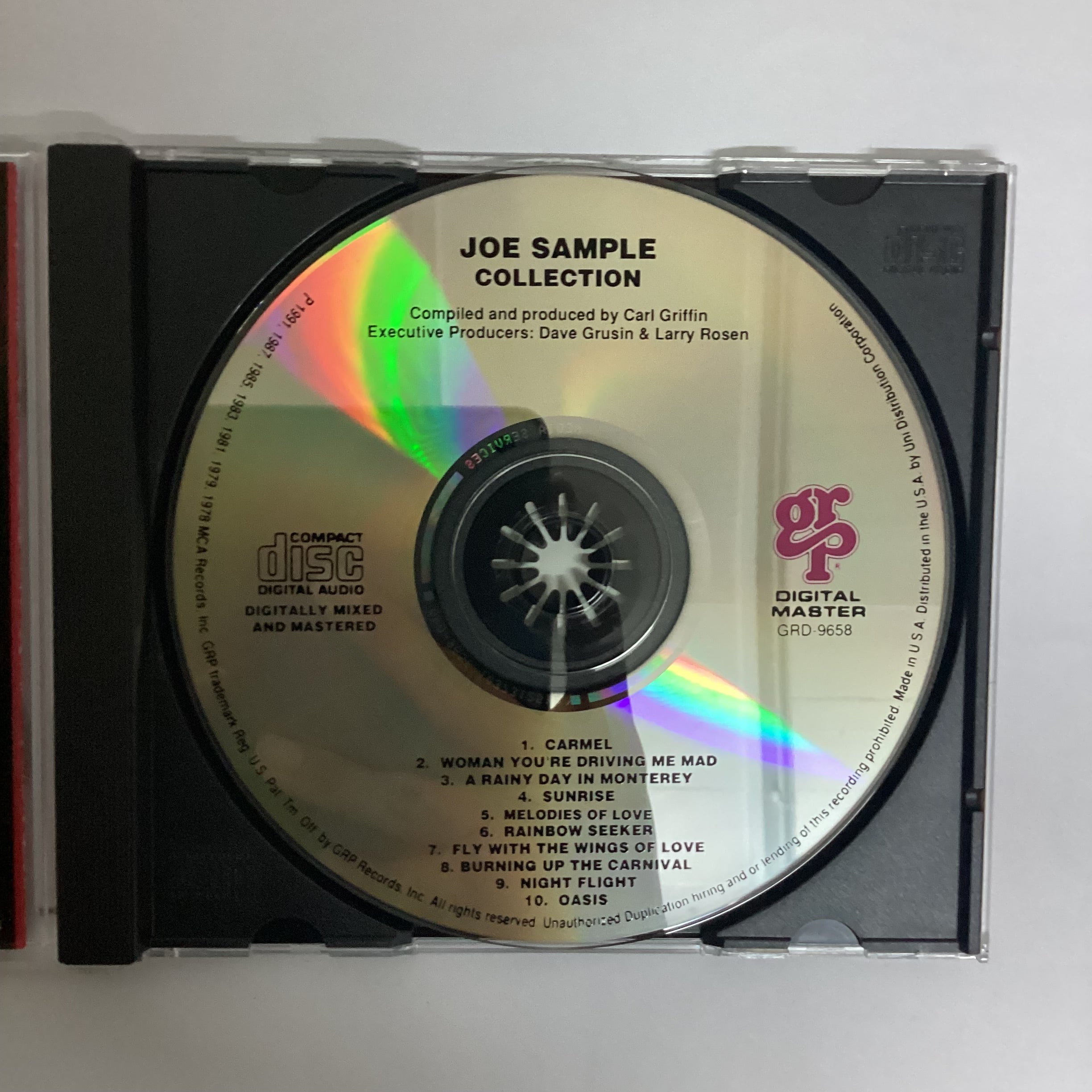Joe Sample - Collection (CD) ที่ Restory Music แหล่งรวมซีดี แผ่นเสียง ...