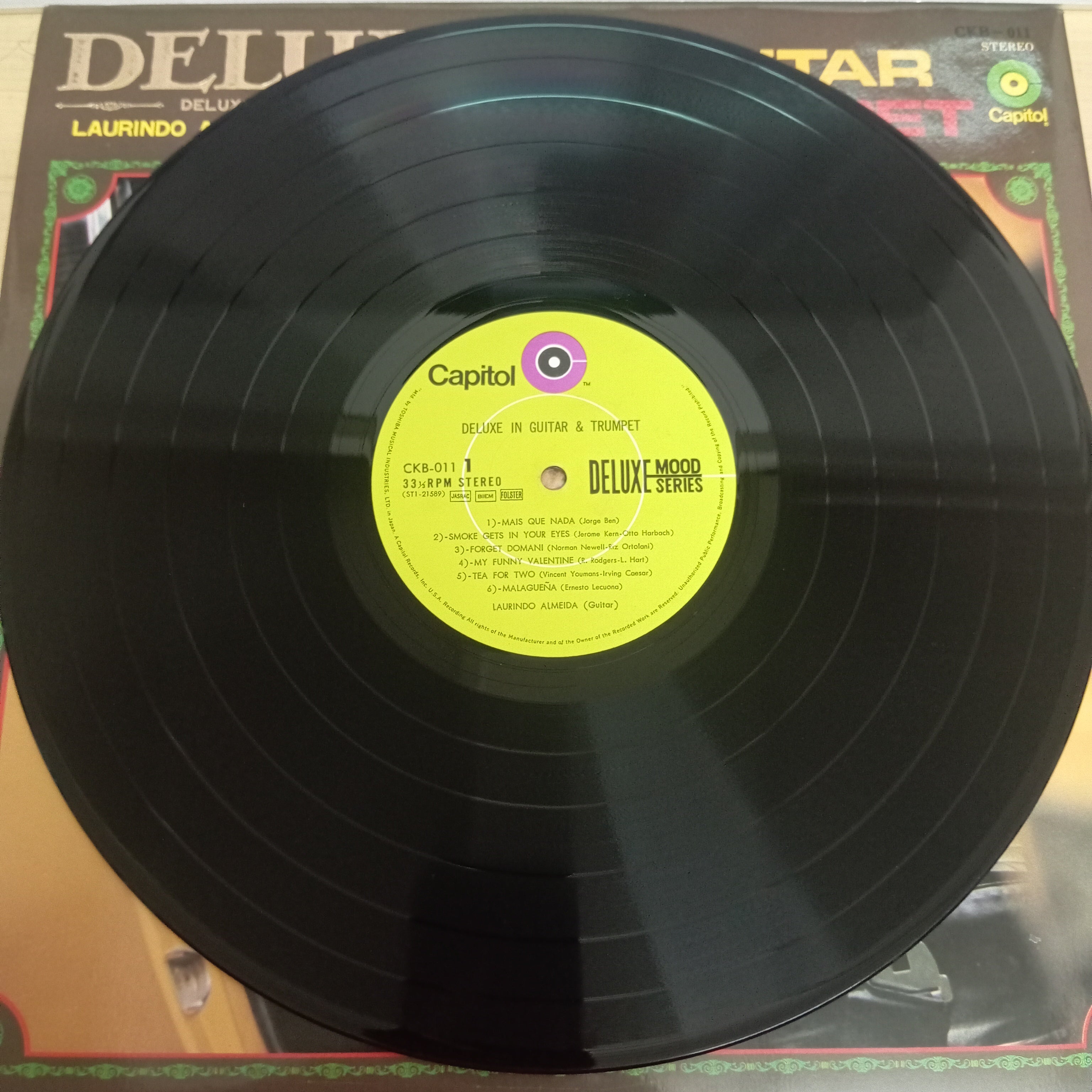แผ่นเสียง Laurindo Almeida, Ray Anthony – Deluxe In Guitar & Trumpet ...