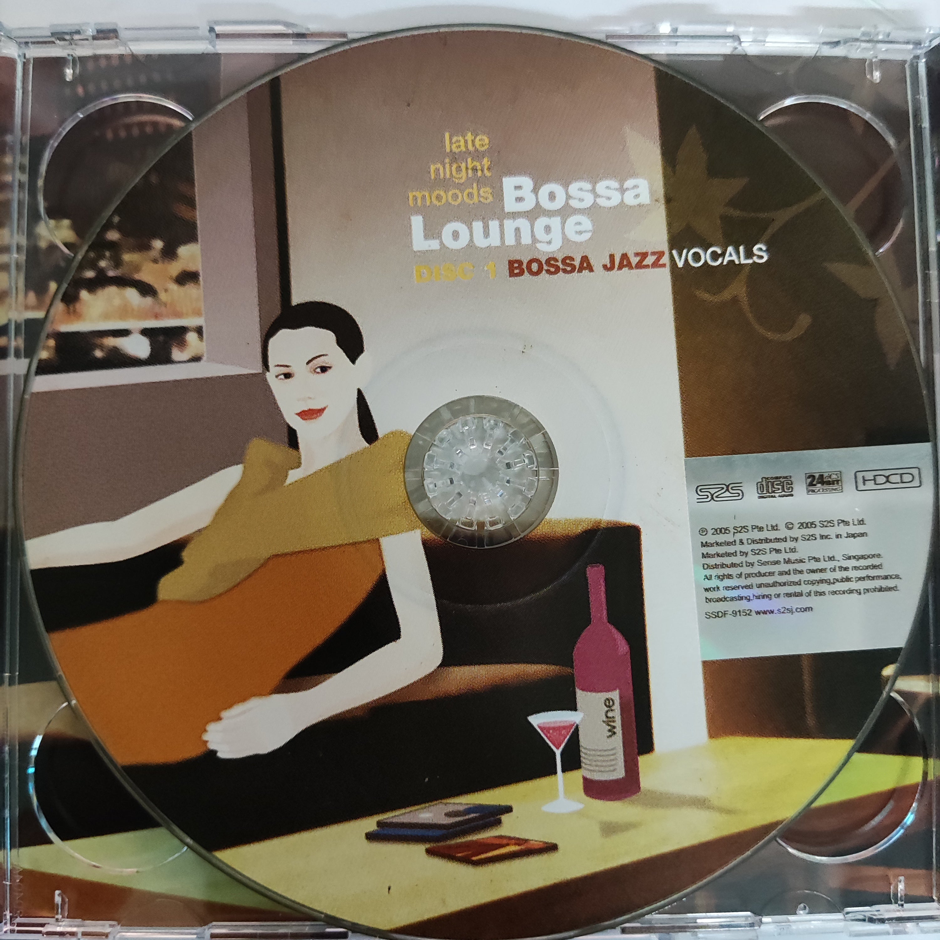 ซีดี Various - Late Night Bossa Lounge (CD) (VG+) (2CDs) – Restory Music