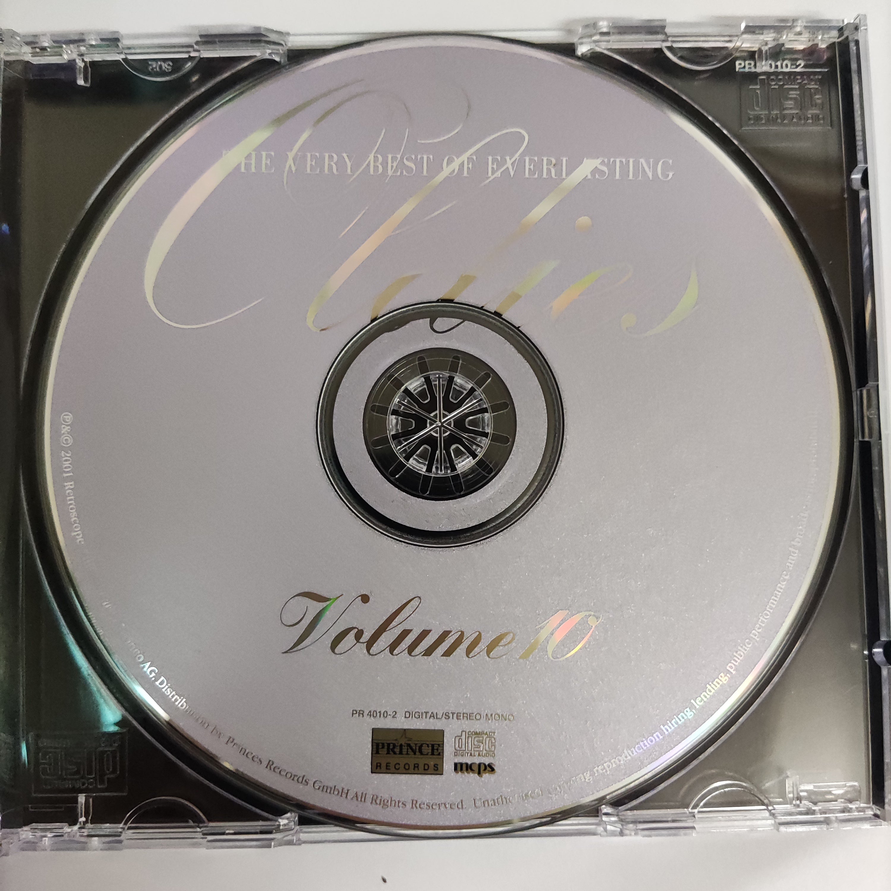 ซีดี Various - The Very Best Of Everlasting Vol 10 (CD) (VG+) – Restory ...