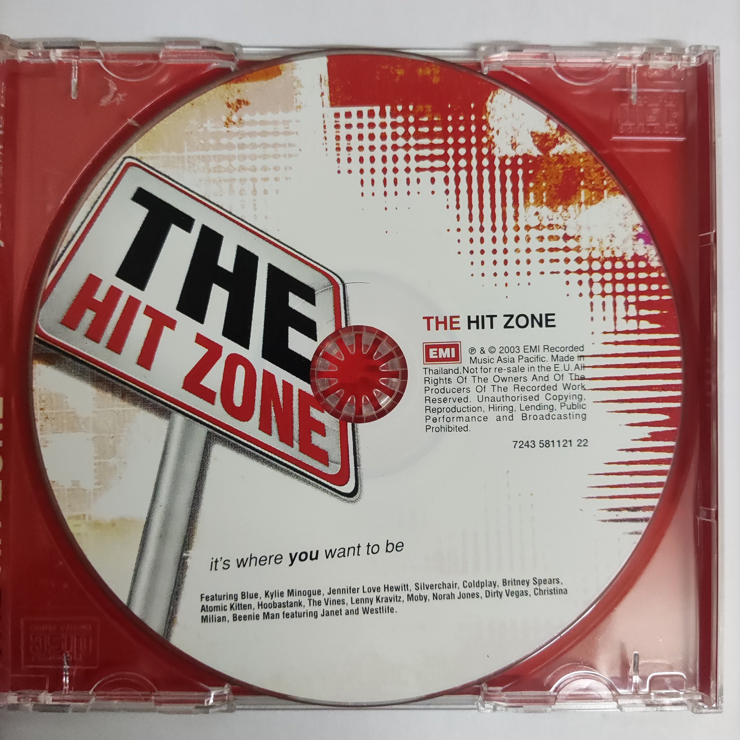 ซีดี The Hit Zone - It's Where You Want To Be (CD) (VG) – Restory Music