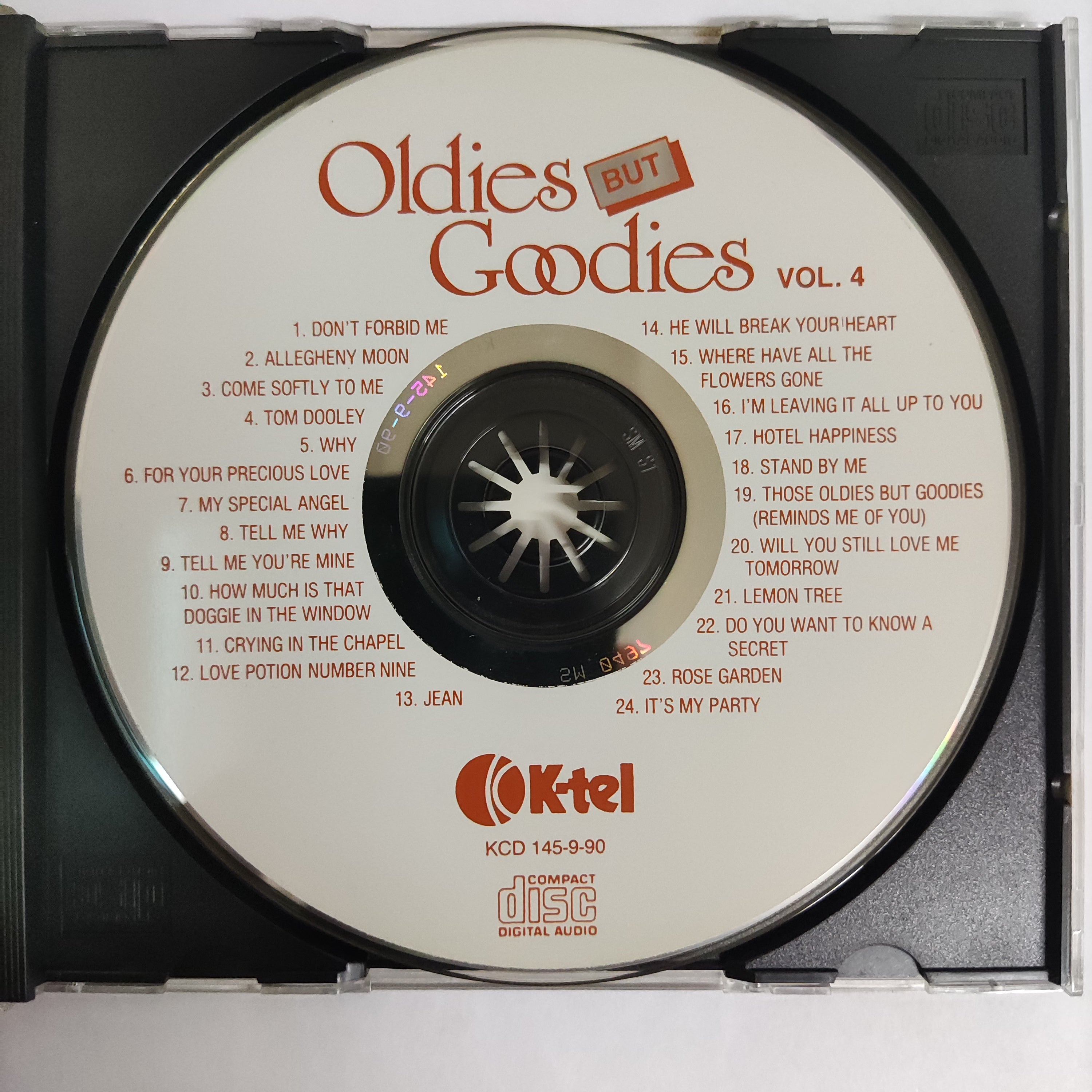 ซีดี Various - Oldies But Goodies Vol.4 (CD) (VG) – Restory Music