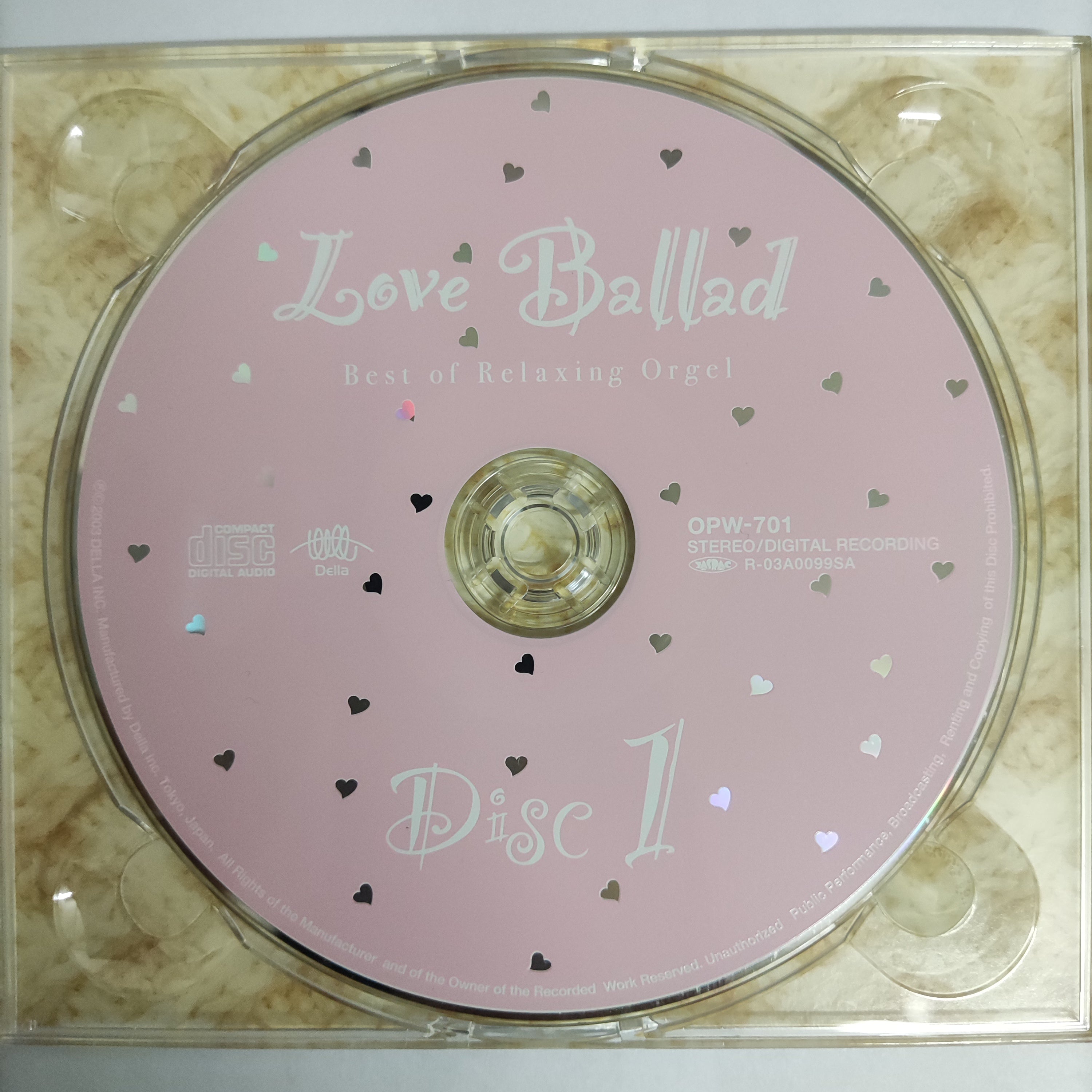 ซีดี Various - Love Ballad Best Of Relaxing Orgel (CD) (VG) (2CDs ...